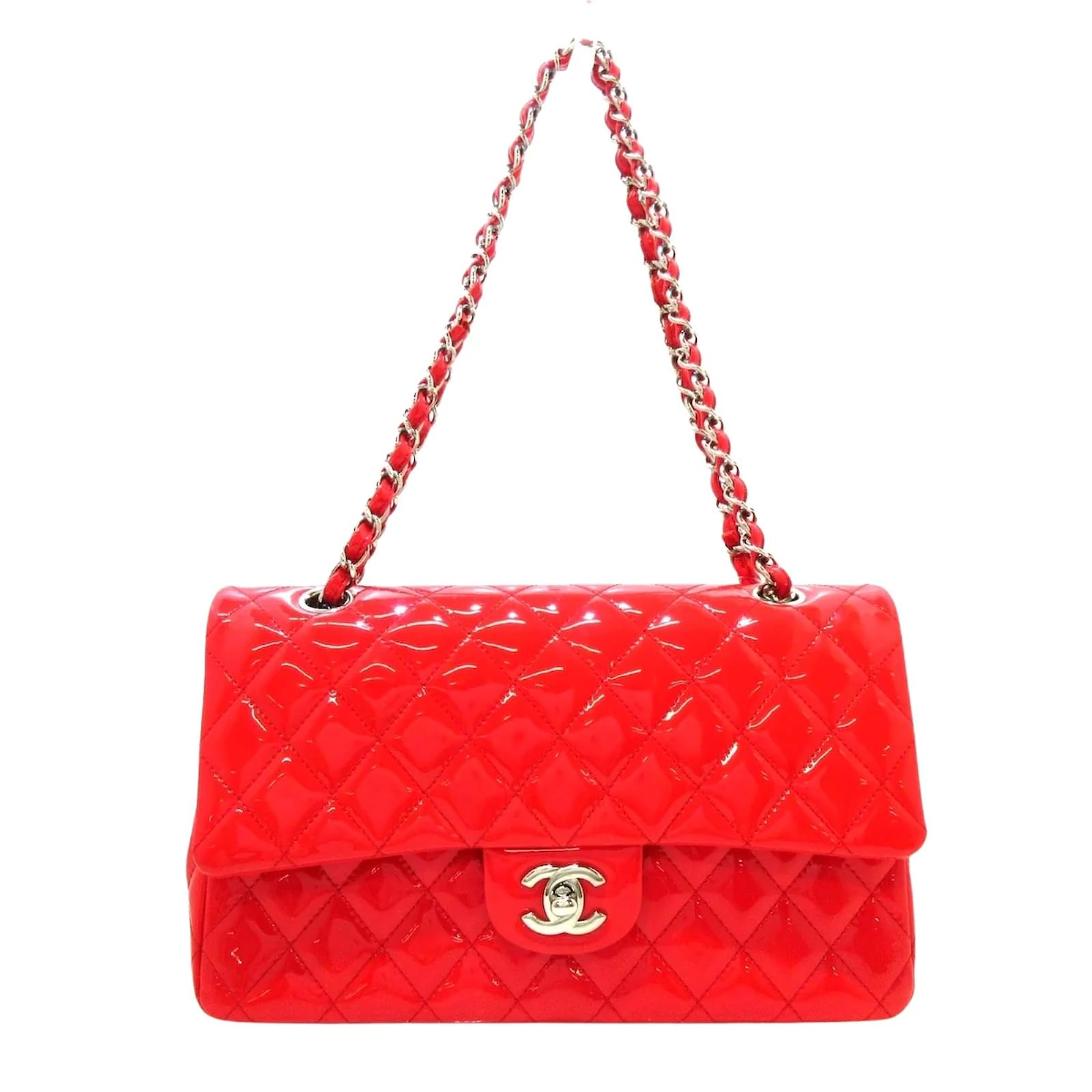 Chanel Double flap Red Leather ref.1148921 - Joli Closet