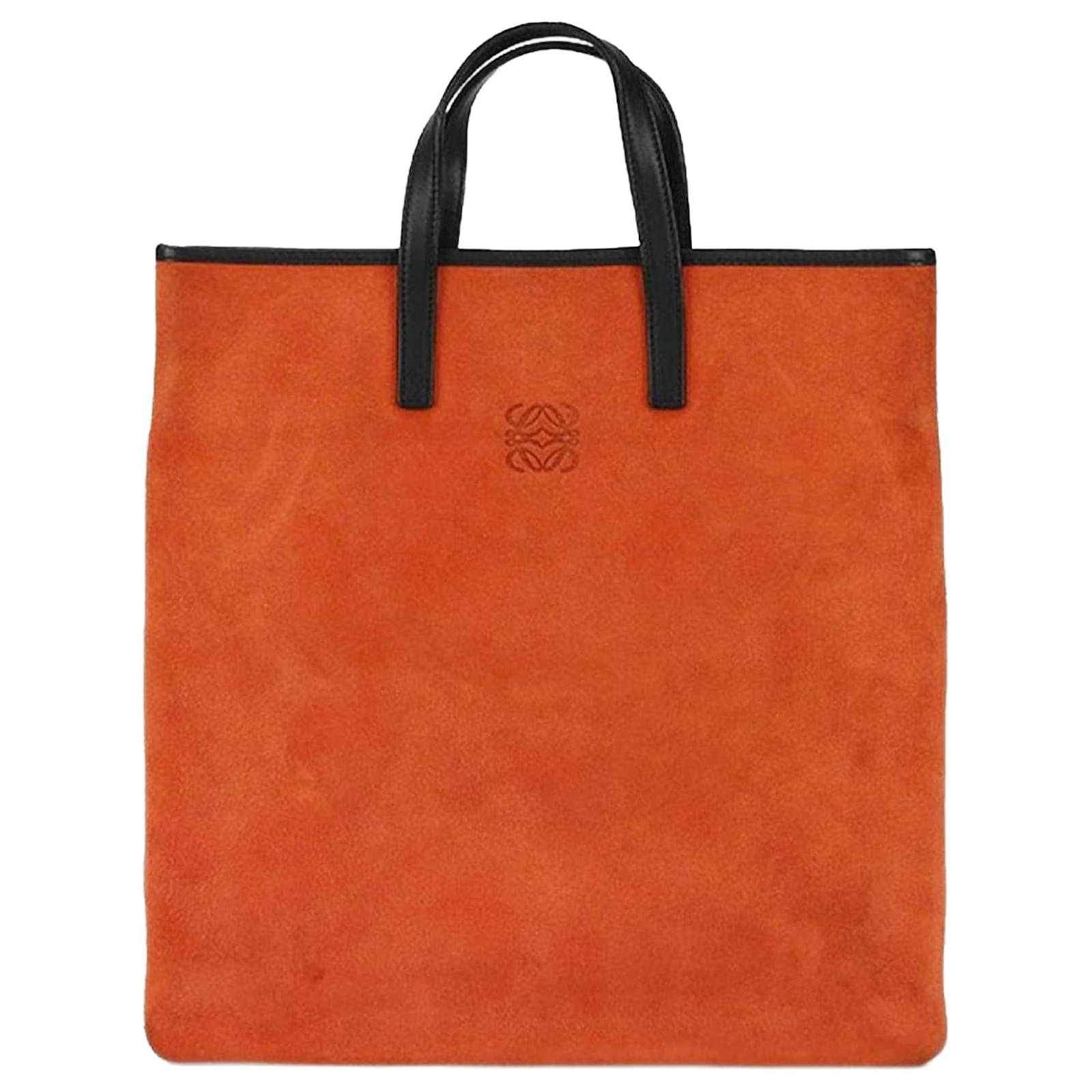 Loewe Orange Suede ref.1152225 - Joli Closet