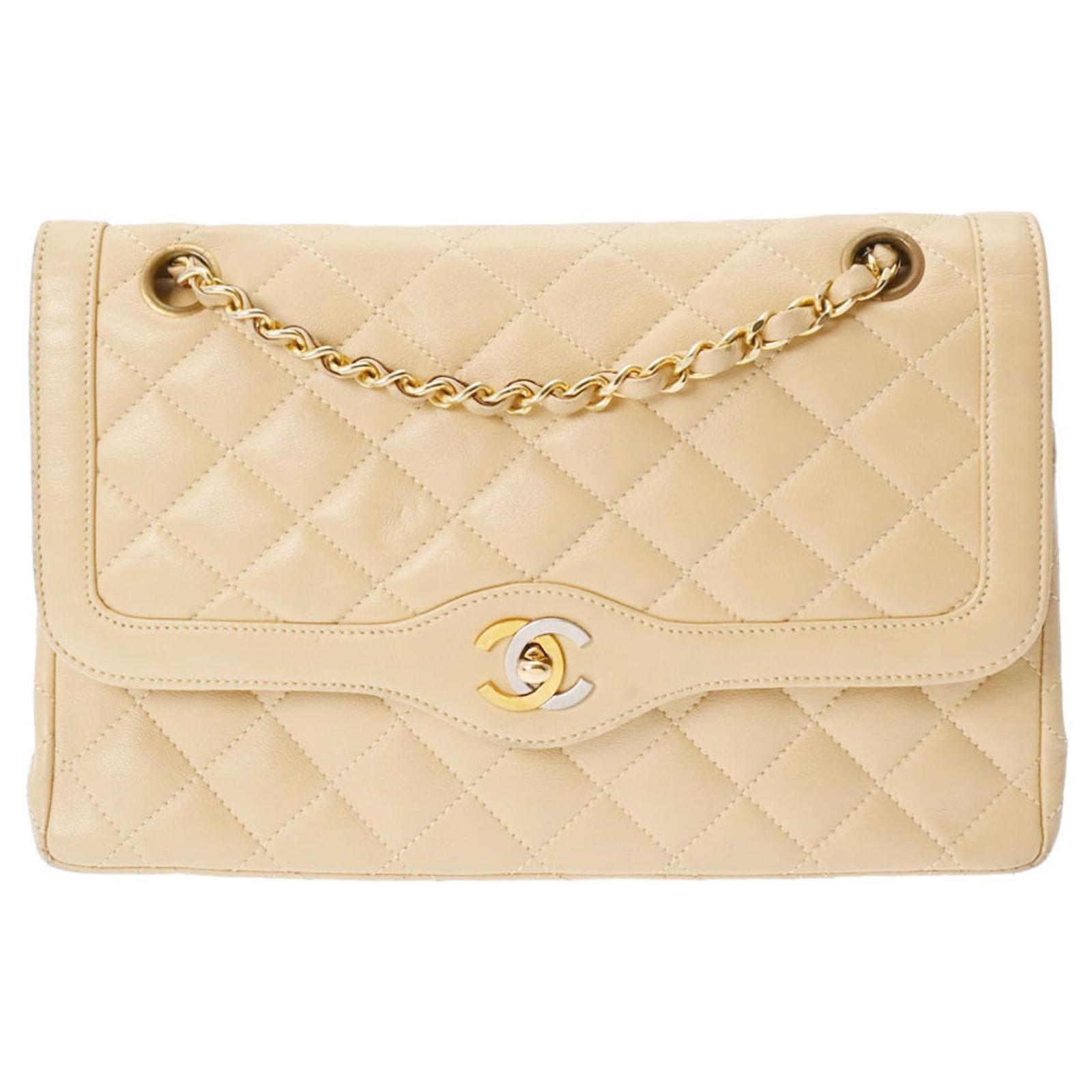 Chanel Diana Beige Leather ref.1152310 - Joli Closet