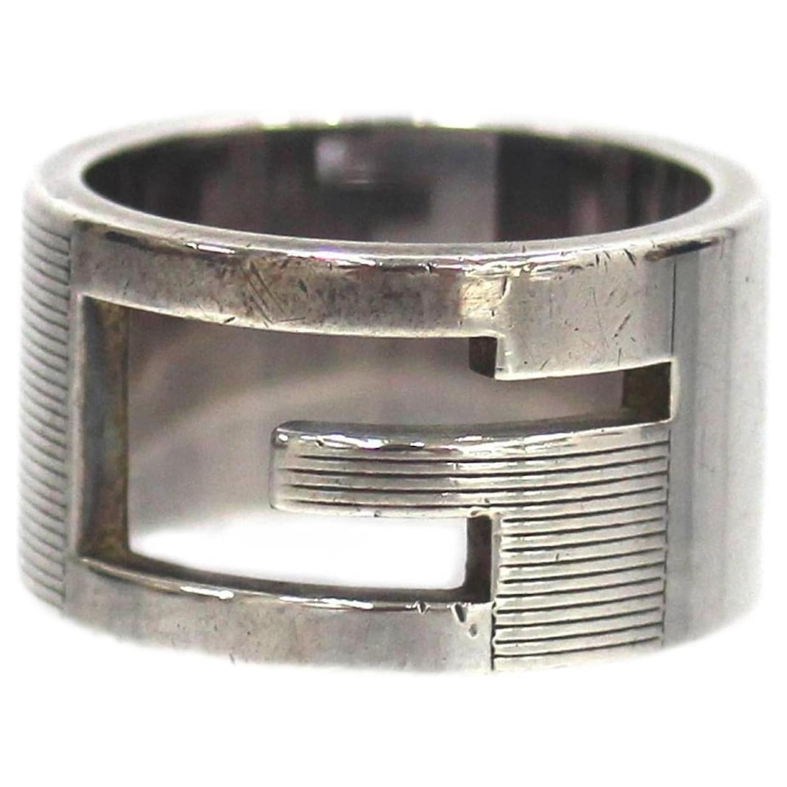 Gucci Logo G Silvery Silver ref.1152450 - Joli Closet