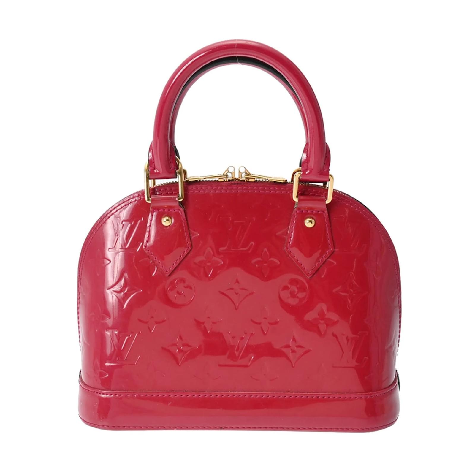 Louis Vuitton Alma BB Red Leather ref.1152840 - Joli Closet