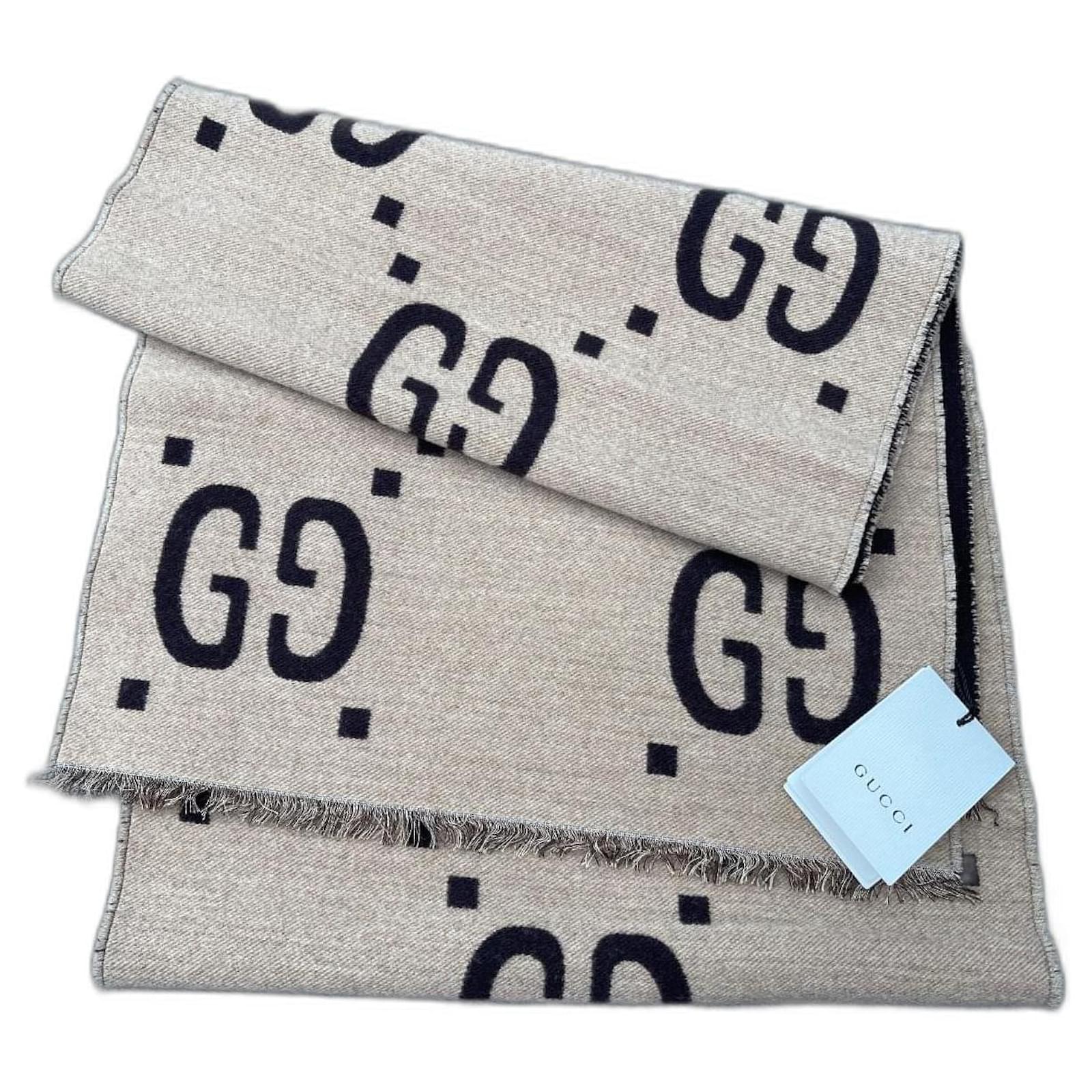 Gucci GG PRINT Brown Wool ref.1160248 - Joli Closet