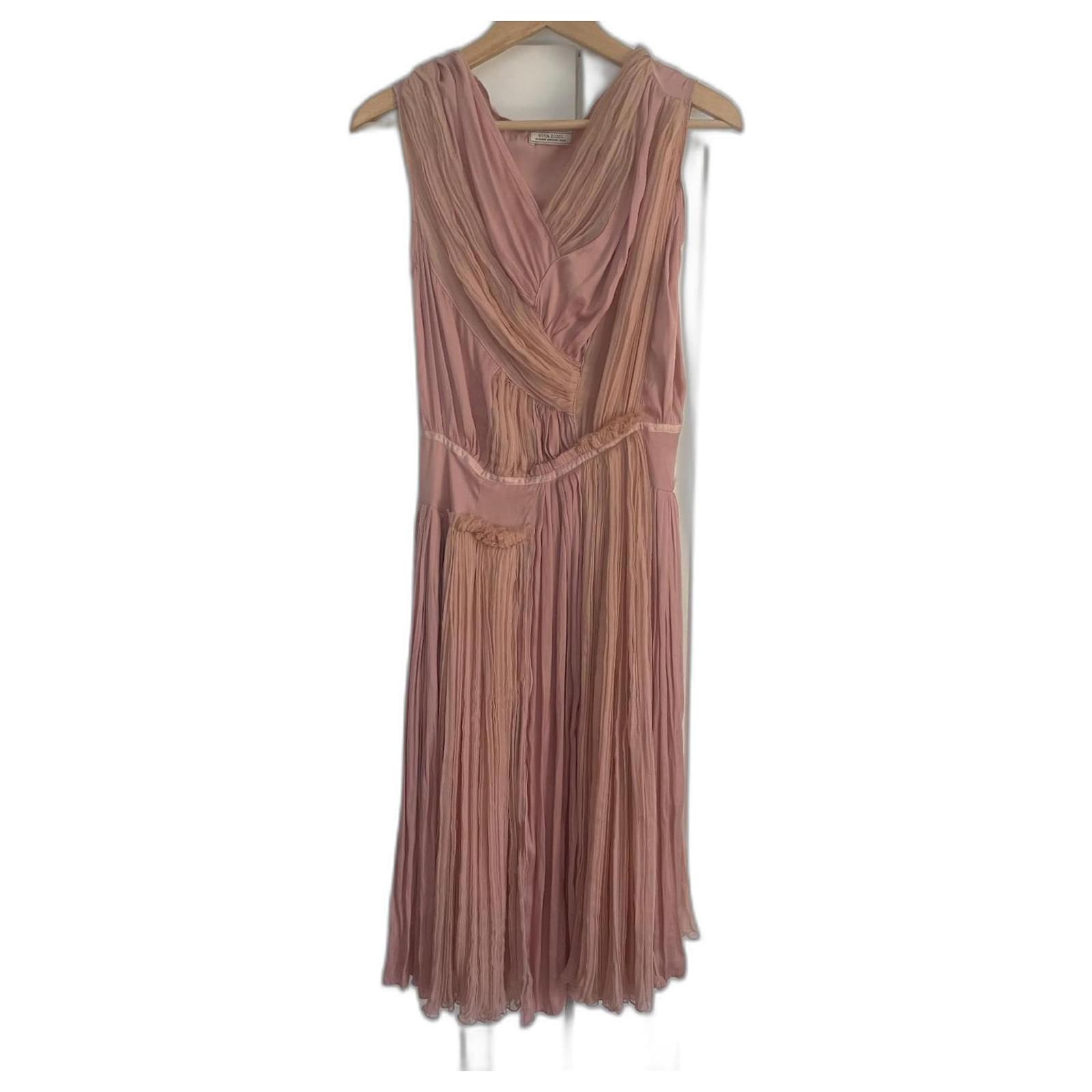 Nina Ricci Dresses Pink Silk ref.1164053 - Joli Closet