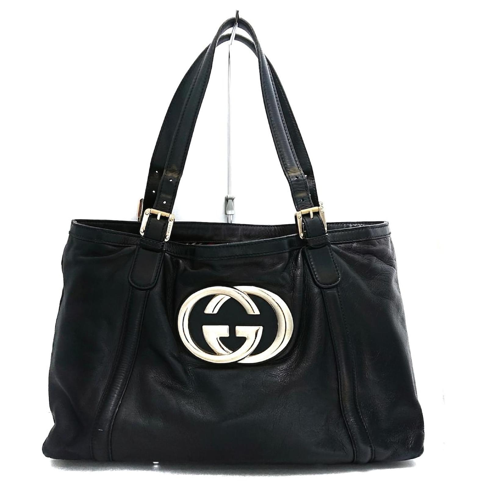 Gucci Britt Black Leather ref.1167156 - Joli Closet