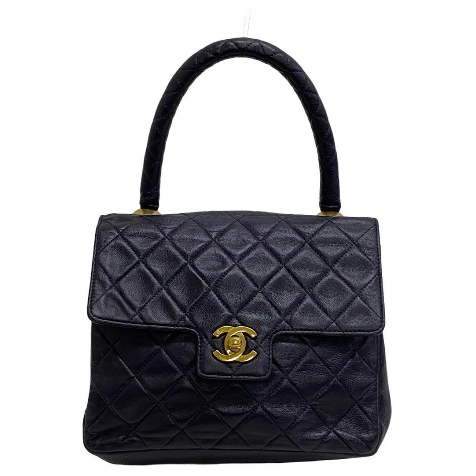Chanel Coco Handle Purple Leather ref.1167708 - Joli Closet