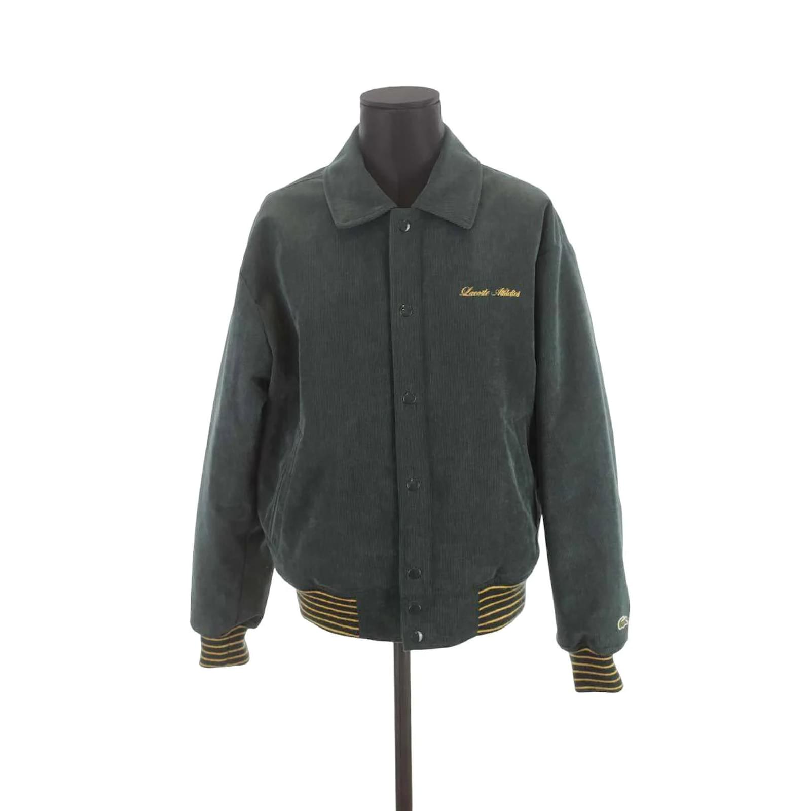 Lacoste Jacket Green Polyester ref.1167776 - Joli Closet