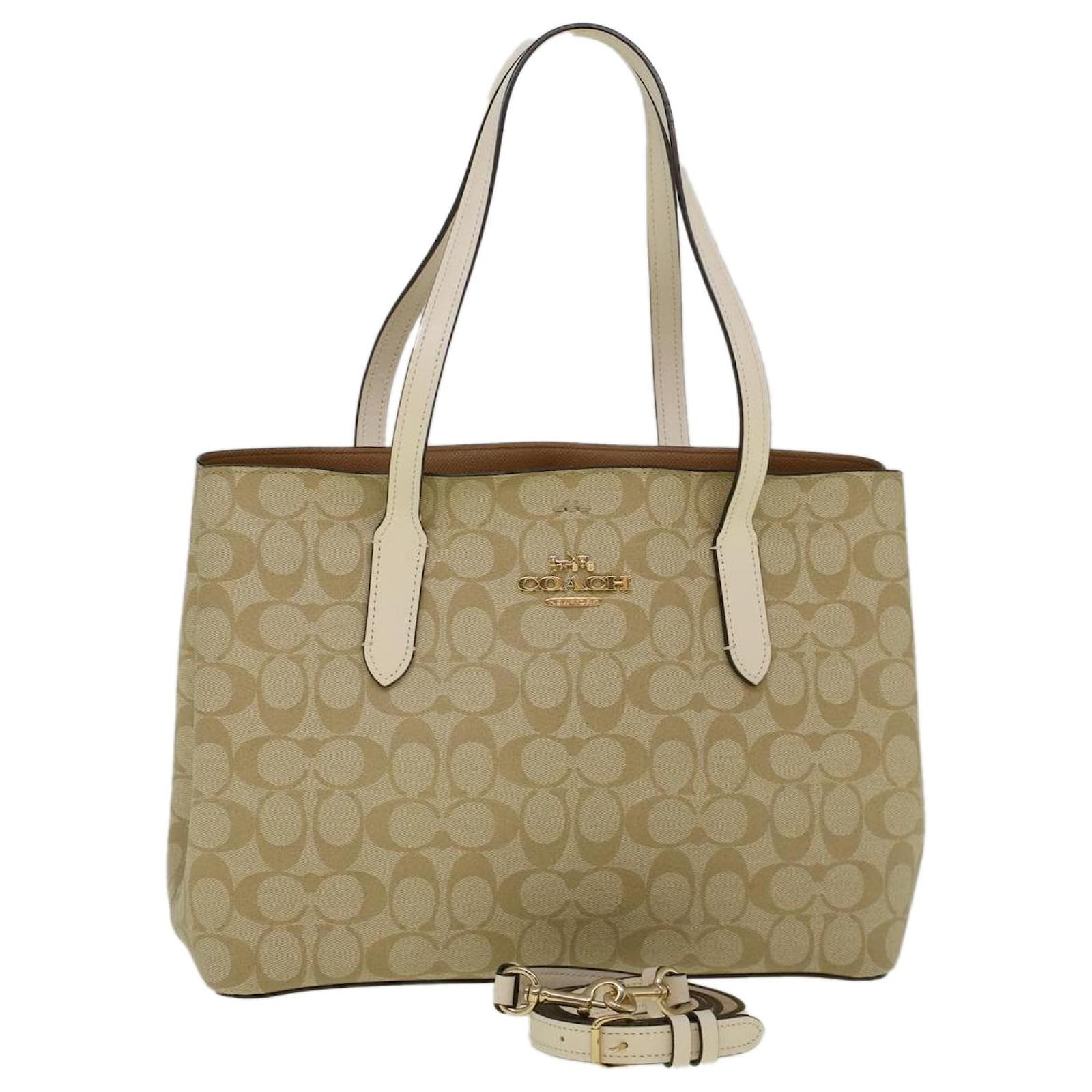 Coach Signature Beige Cloth ref.1167886 - Joli Closet