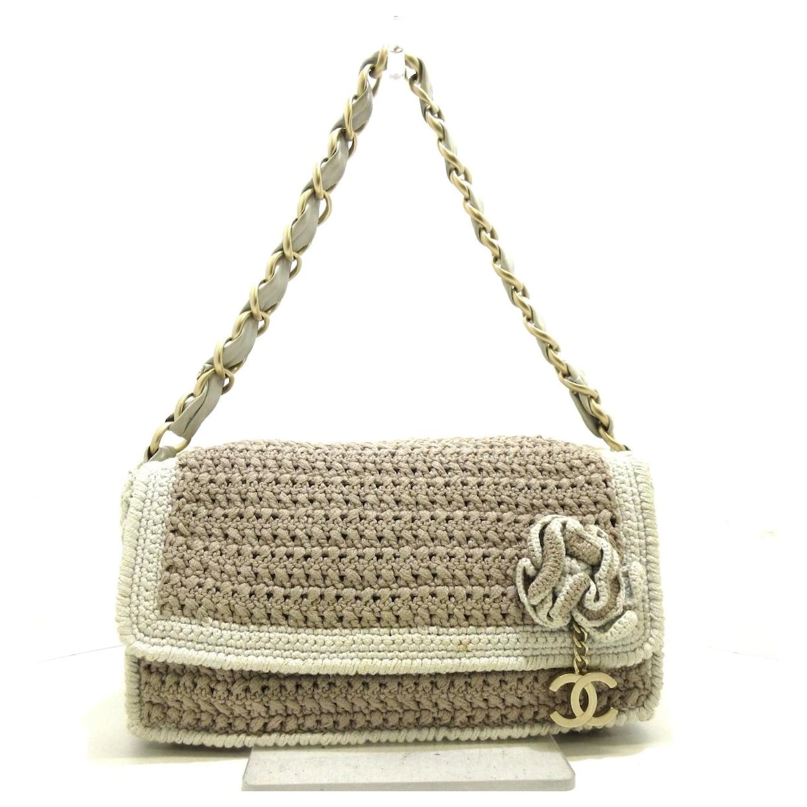 Chanel Camelia Beige Cotton ref.1168959 - Joli Closet
