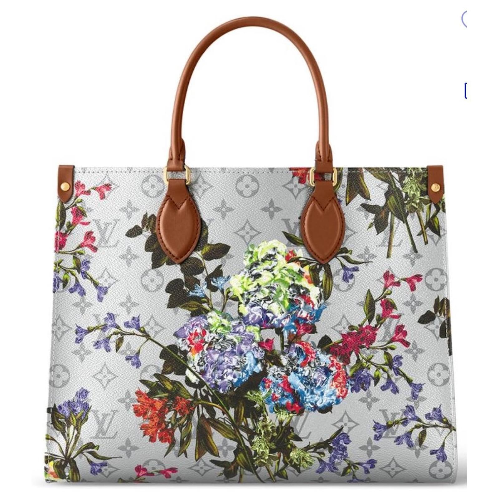 Louis Vuitton LV Onthego MM Blooms Multiple colors Cloth ref.1171816 ...