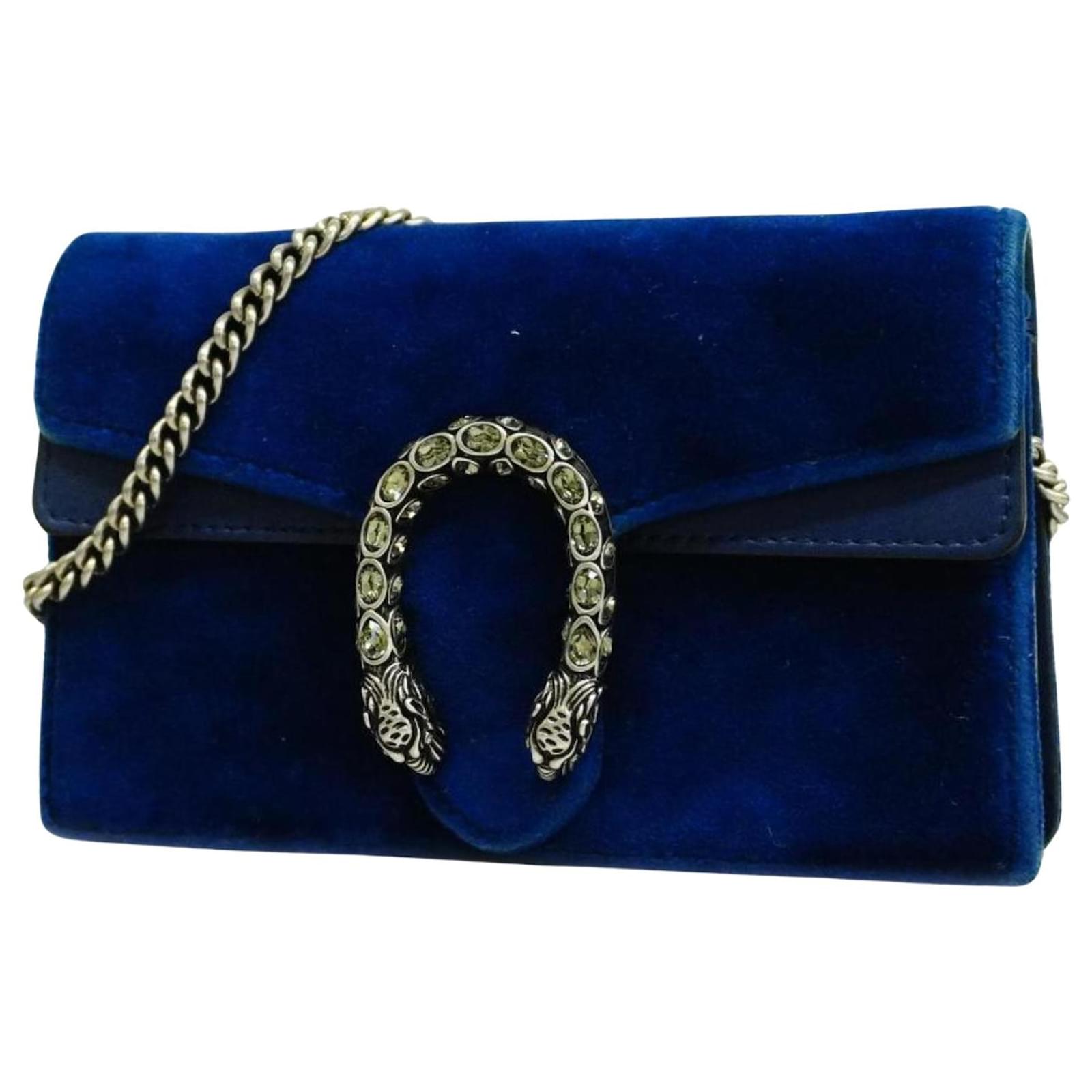 Gucci Dionysus Blue Suede ref.1177638 - Joli Closet