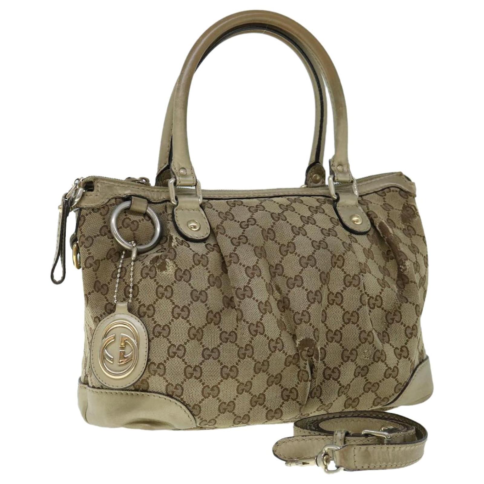 GUCCI GG Canvas Tote Bag Beige 247902 auth 60786 ref.1179179 - Joli Closet