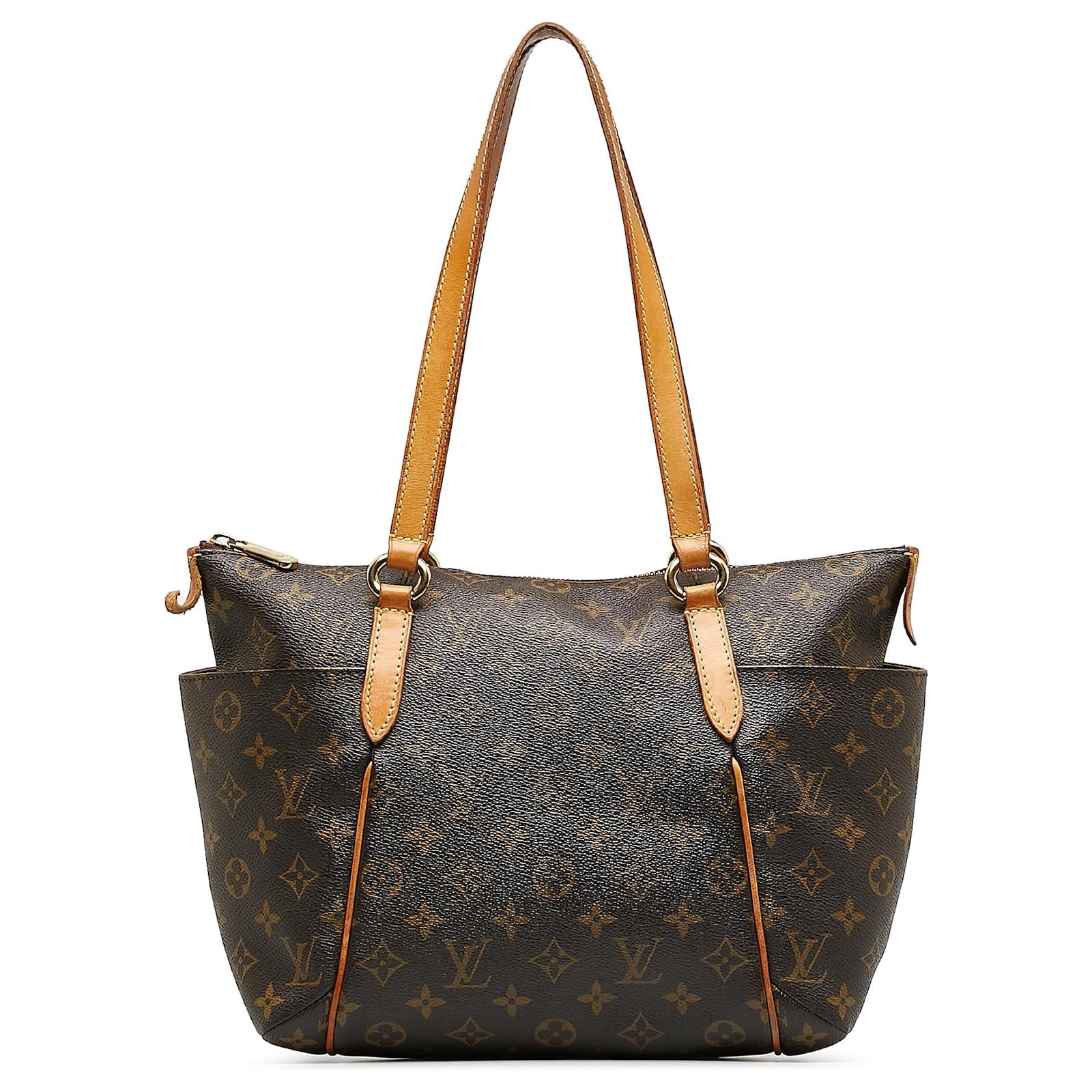 Louis Vuitton Brown Monogram Totally PM Leather Cloth ref.1181301 ...