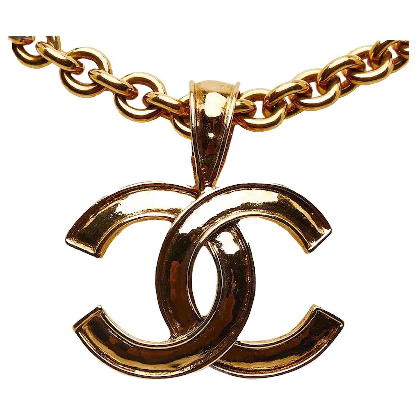 Chanel CC Chain Necklace Golden Metal ref.1181377 - Joli Closet