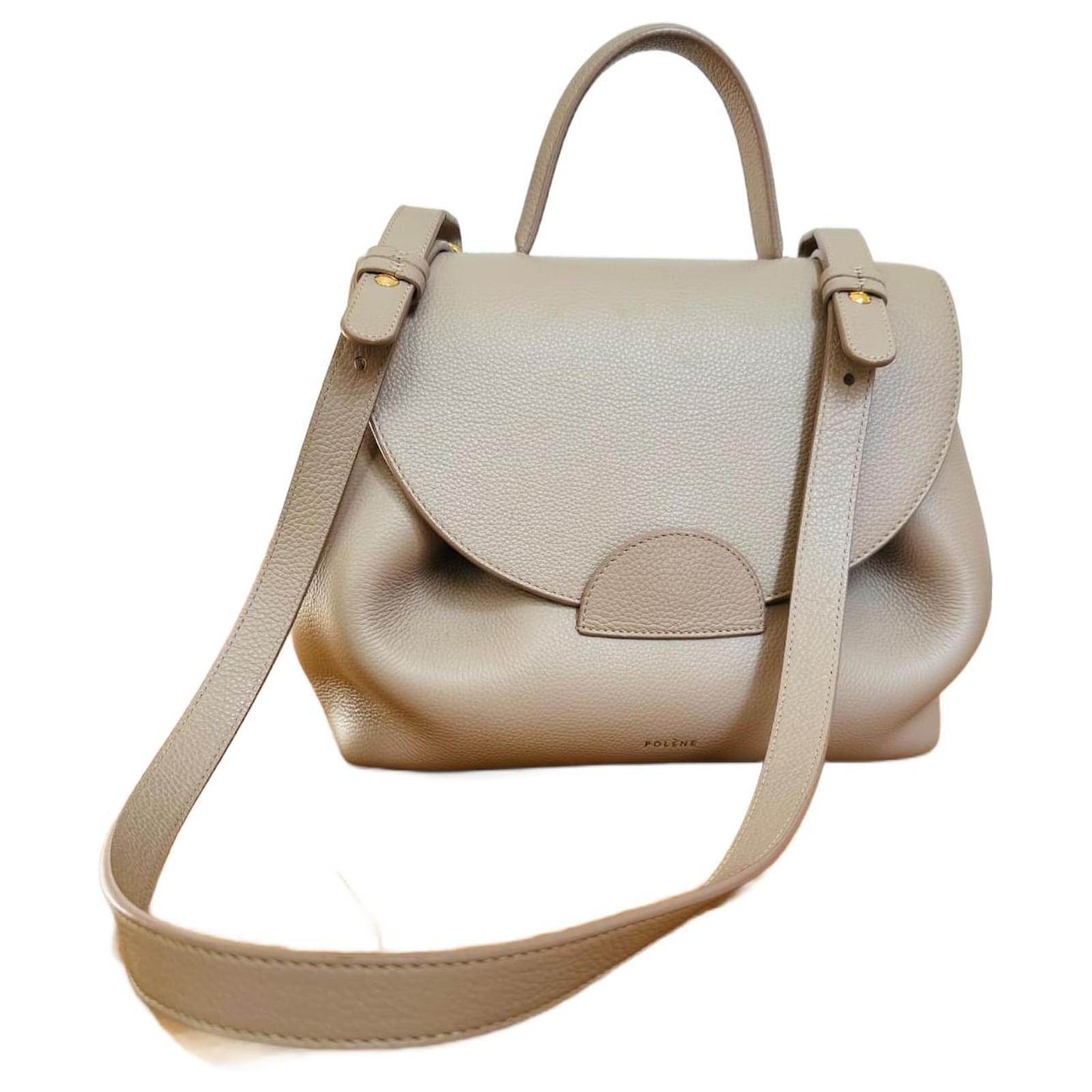 Polène Number one Taupe Leather ref.1182416 - Joli Closet