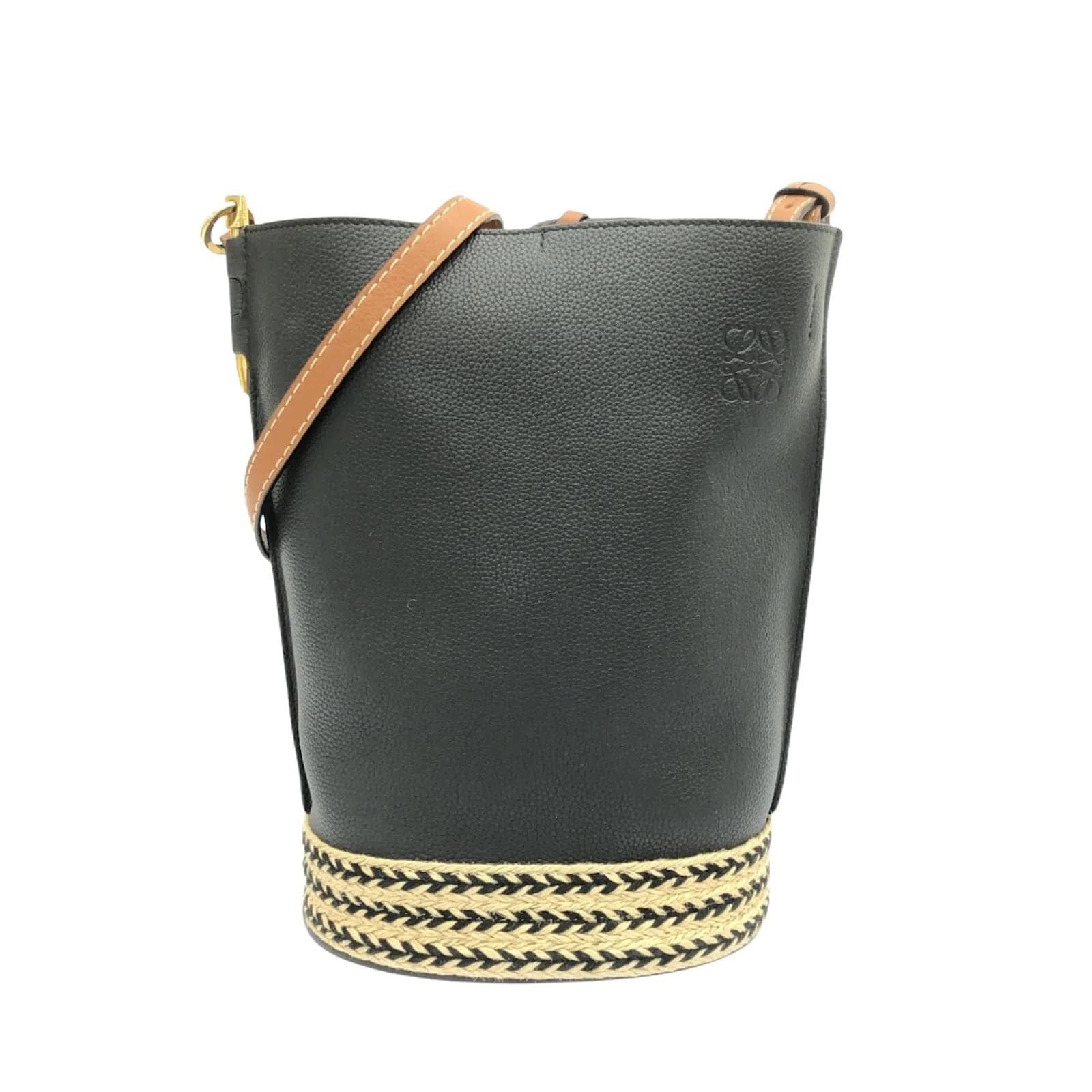 Loewe Gate Black Leather ref.1187980 - Joli Closet