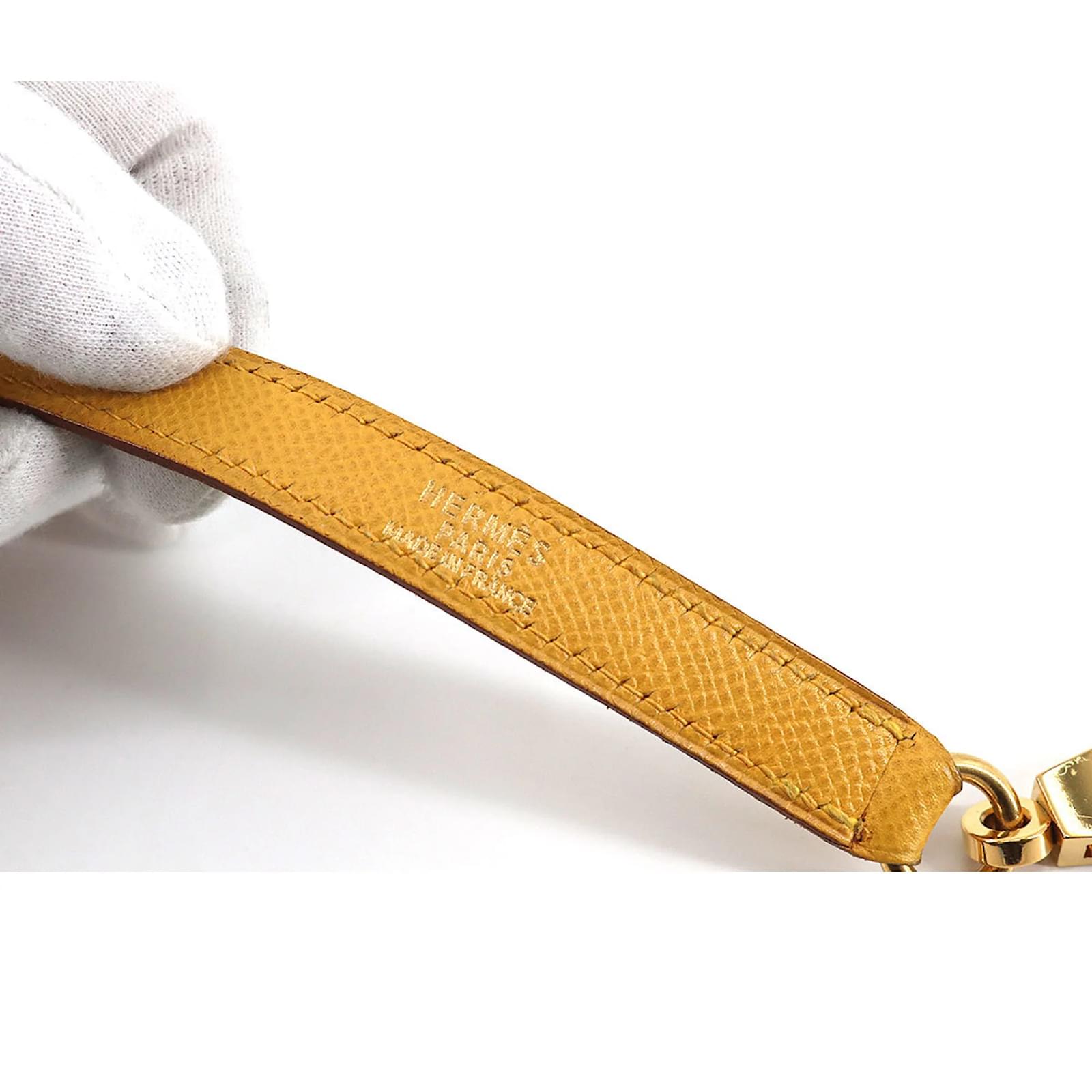 Hermès Hermes Yellow Leather ref.1188374 - Joli Closet