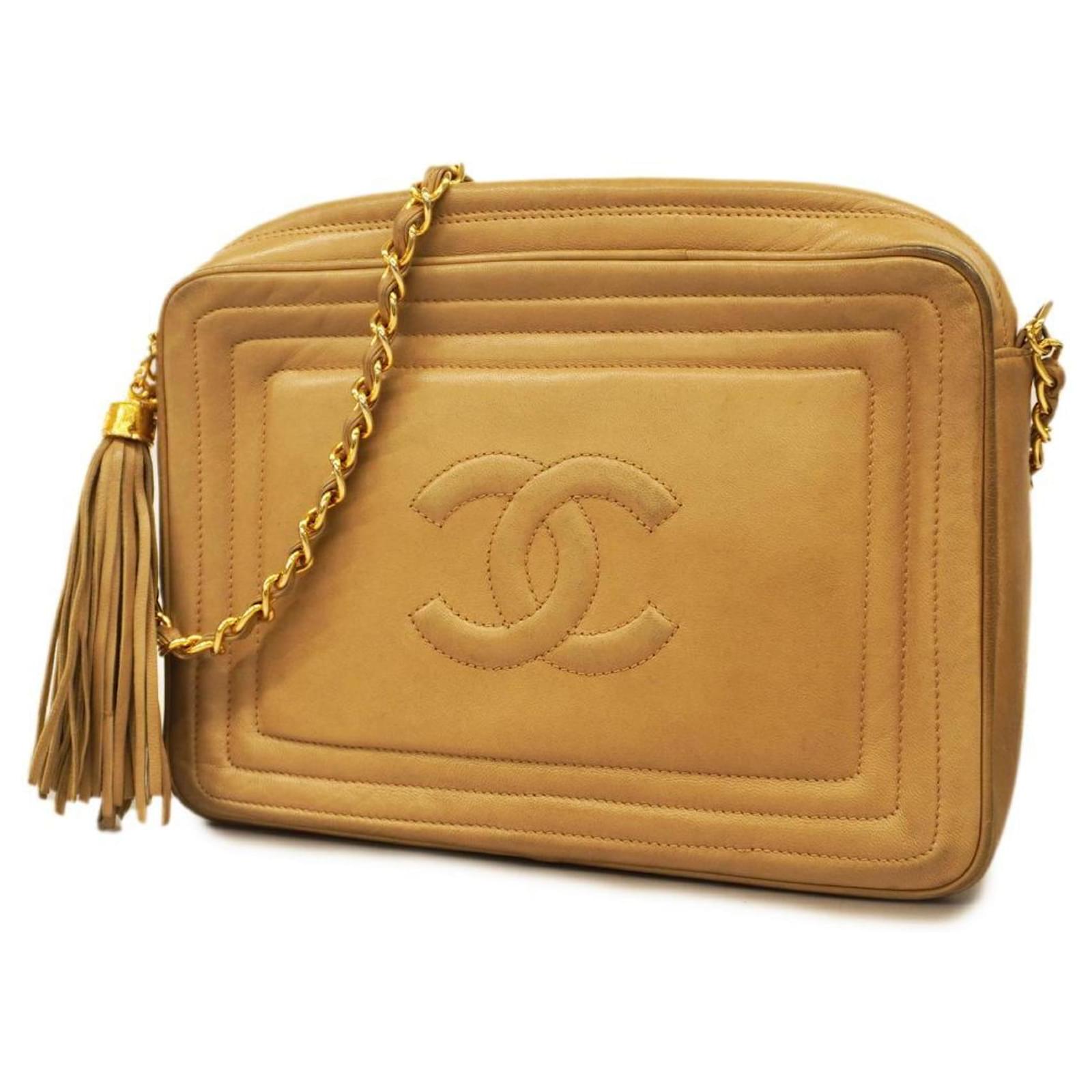 Timeless Chanel Beige Leather ref.1189274 - Joli Closet