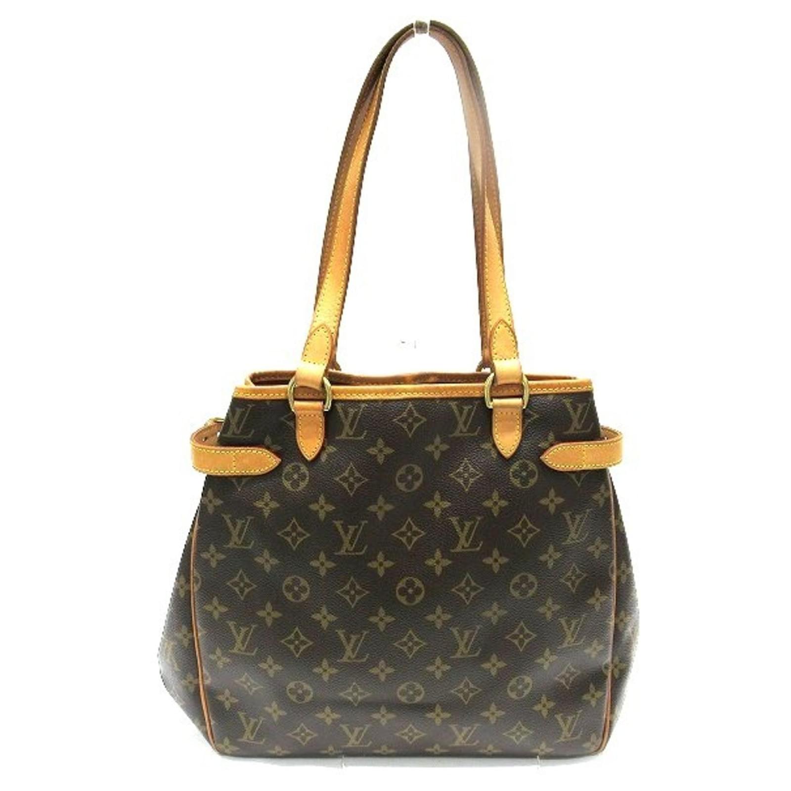 Louis Vuitton Batignolles Vertical Brown Cloth ref.1189790 - Joli Closet