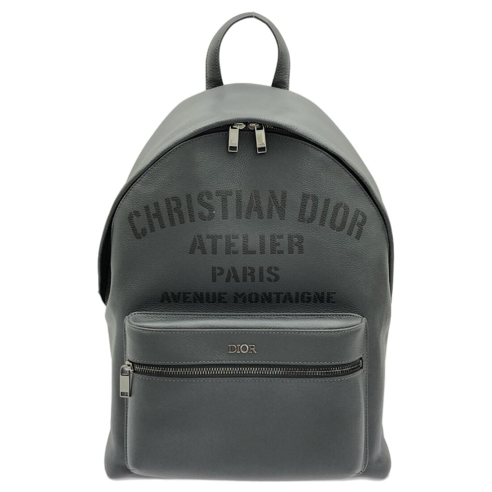 DIOR Grey Leather ref.1192735 - Joli Closet