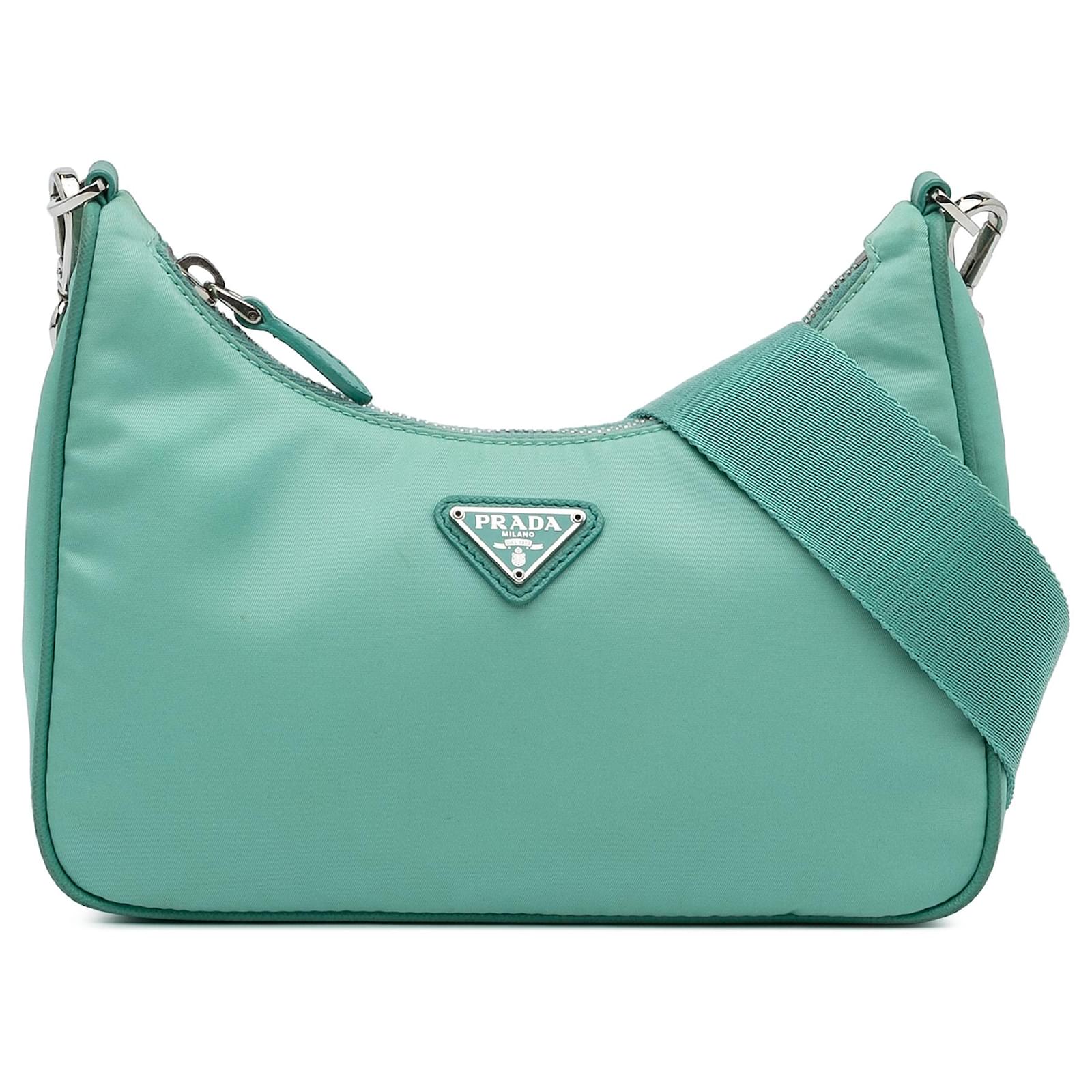 Prada Green Tessuto Re-Edition 2005 Nylon Cloth ref.1193348 - Joli Closet
