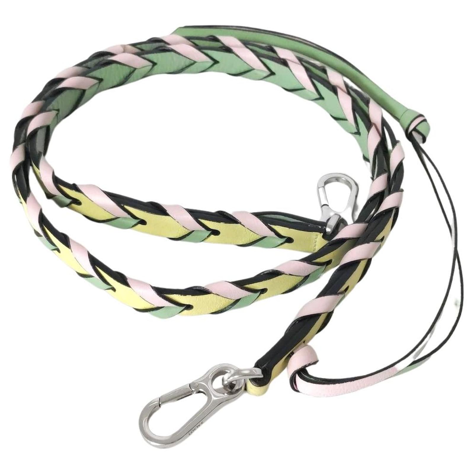 Loewe Thin Braided strap Multiple colors Leather ref.1196078 - Joli Closet