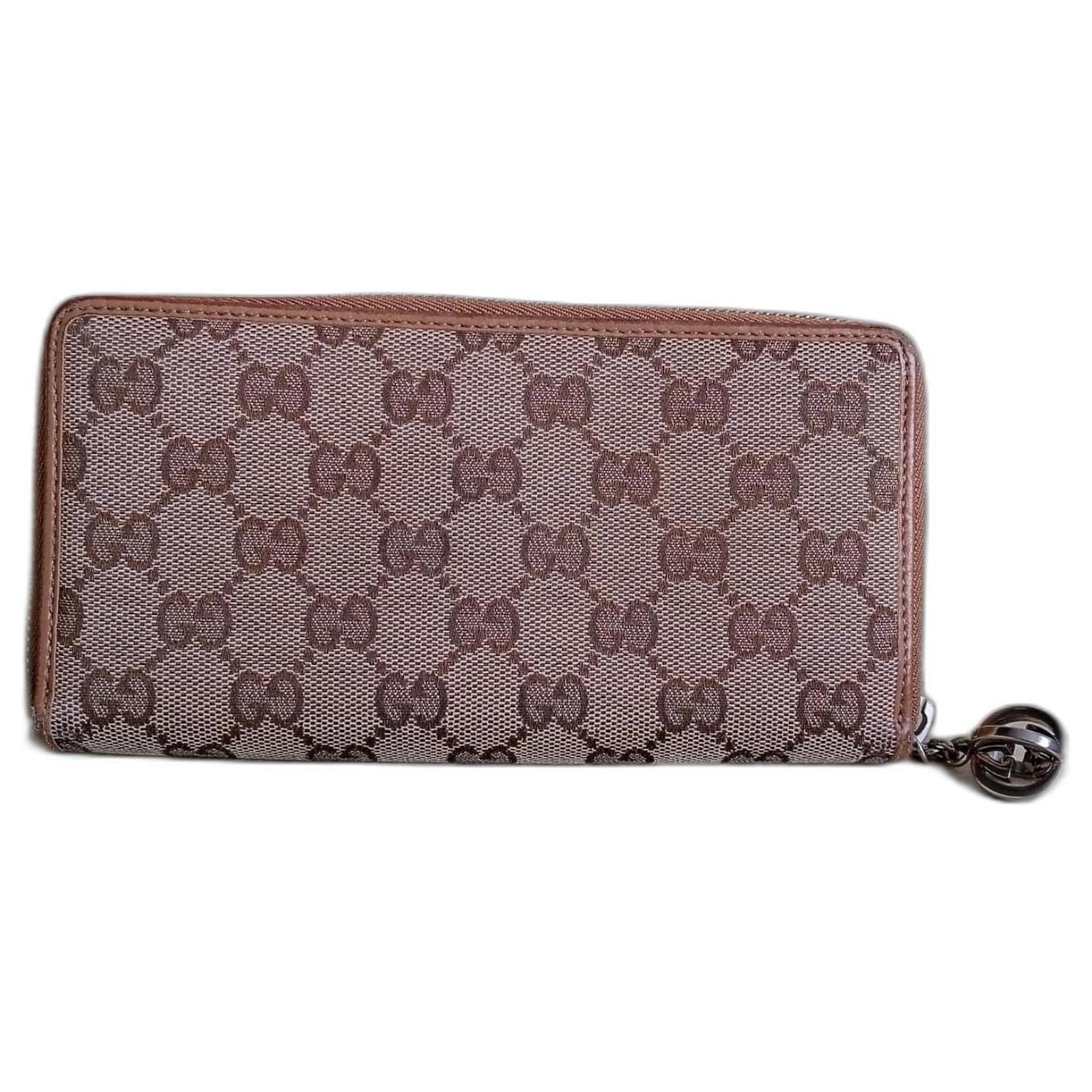 Gucci Wallets Beige Cloth ref.1197312 - Joli Closet