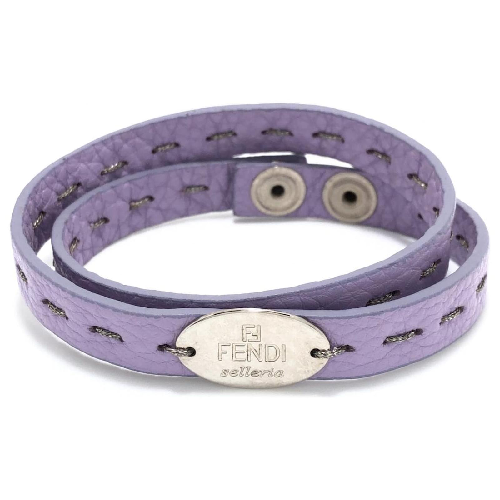 Fendi Purple Leather ref.1198354 - Joli Closet