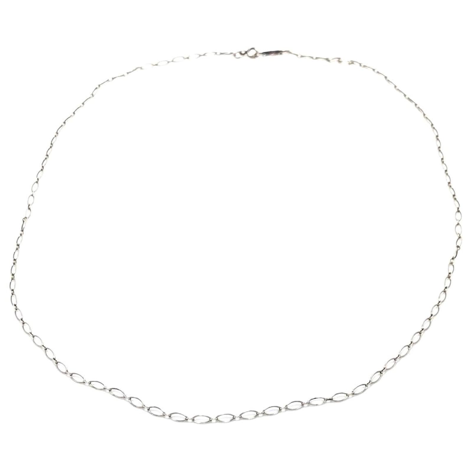 Tiffany & Co Chain Silvery Silver ref.1203449 - Joli Closet