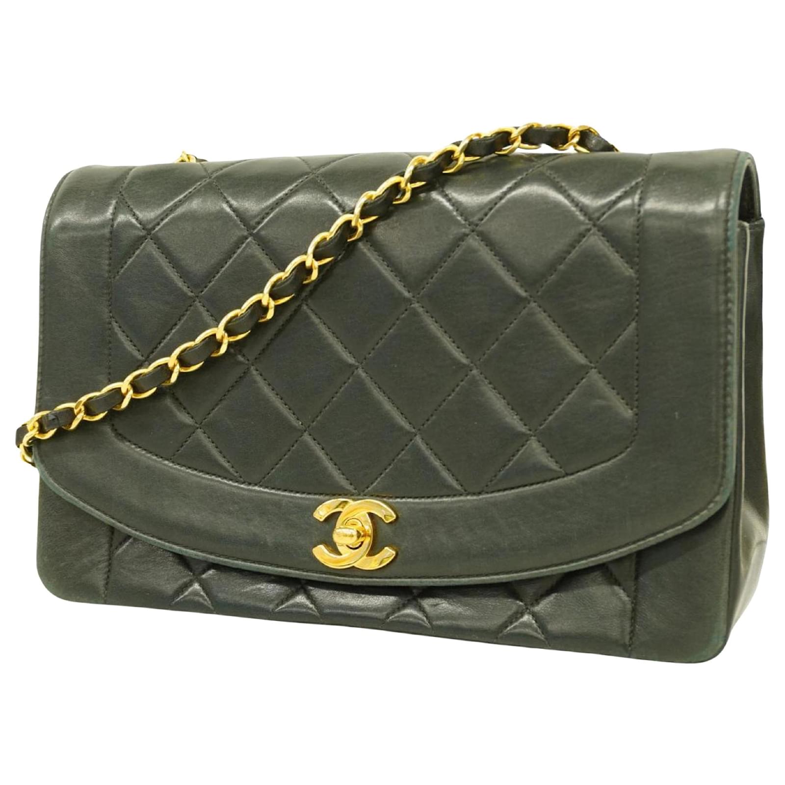 Chanel Diana Black Leather ref.1203727 - Joli Closet