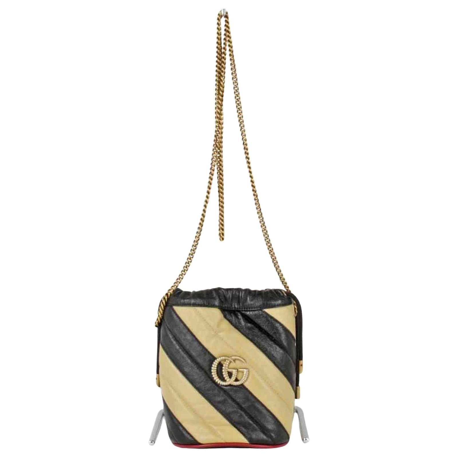 GUCCI MARMONT Beige Leather ref.1203766 - Joli Closet