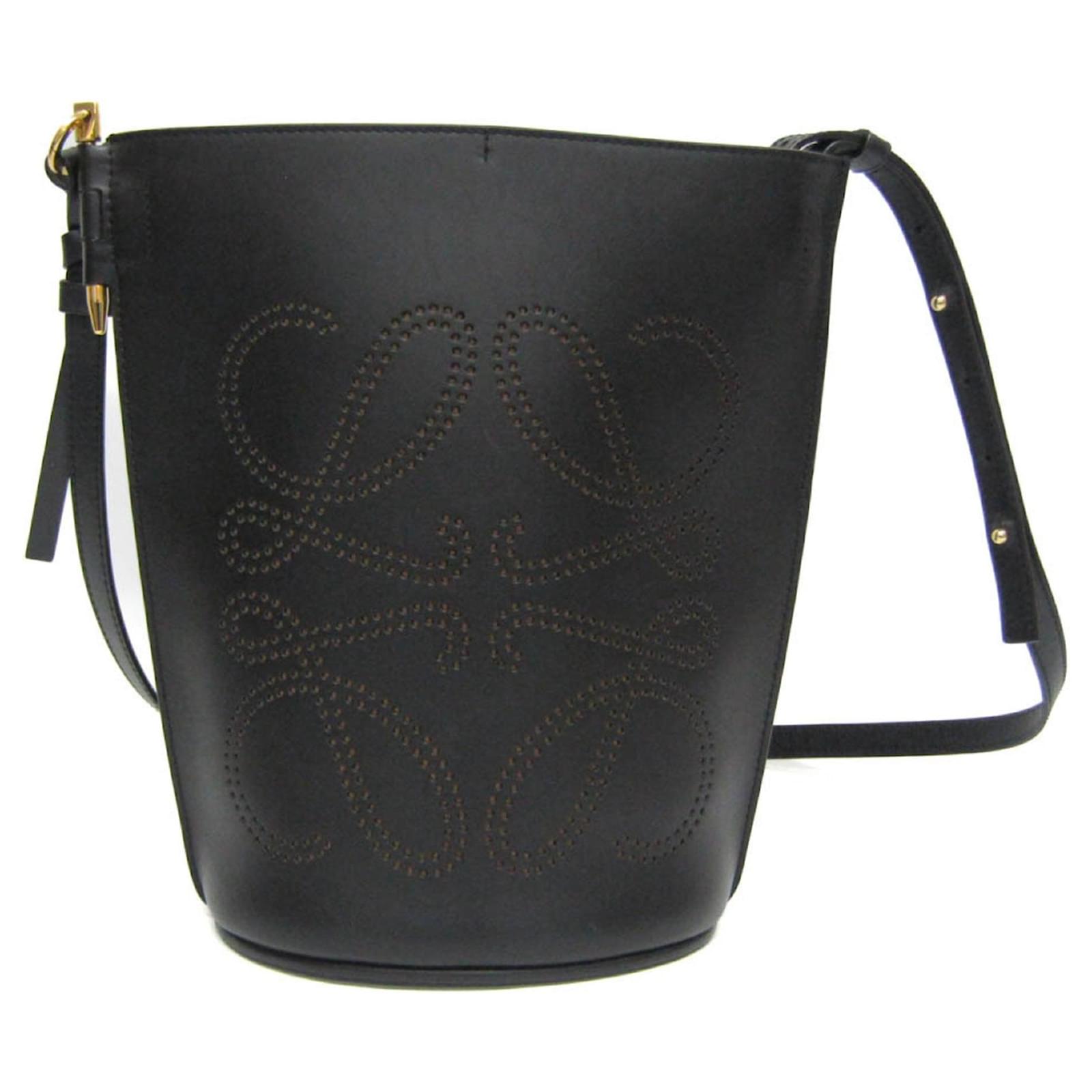 Loewe Gate Black Leather ref.1204601 - Joli Closet