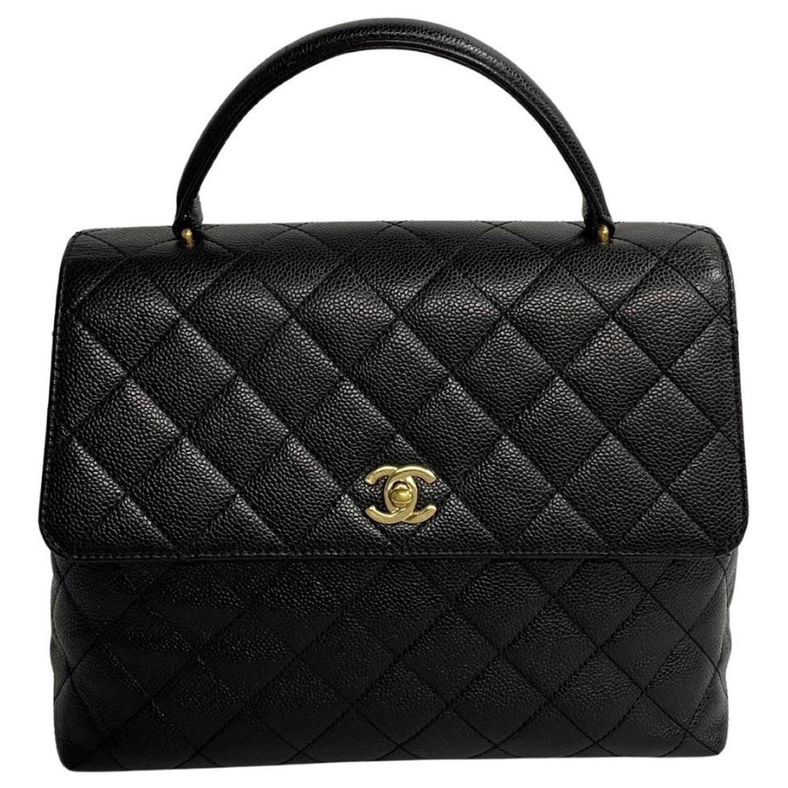 Timeless Chanel COCO Mark Black Leather ref.1207659 - Joli Closet