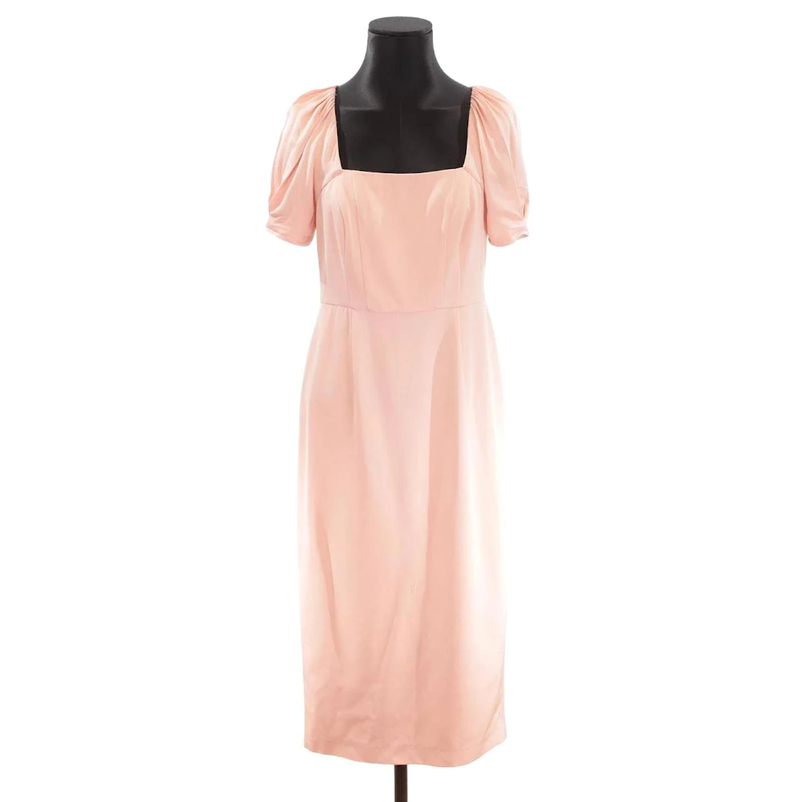 Lk Bennett pink dress Viscose ref.1210186 - Joli Closet