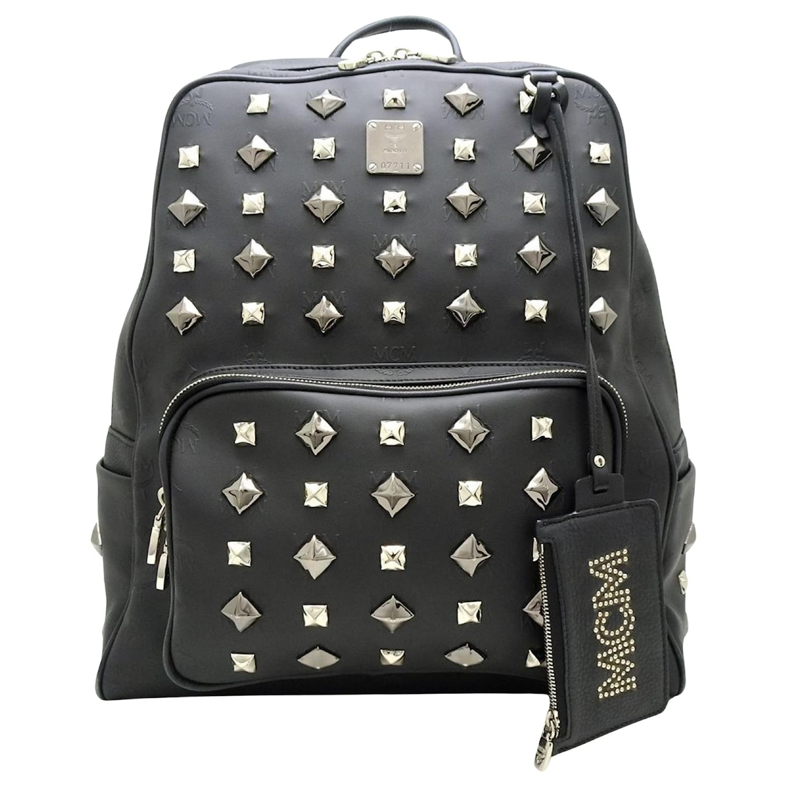 MCM Studded Black Cloth ref.JC1210312 (Sold) - Joli Closet