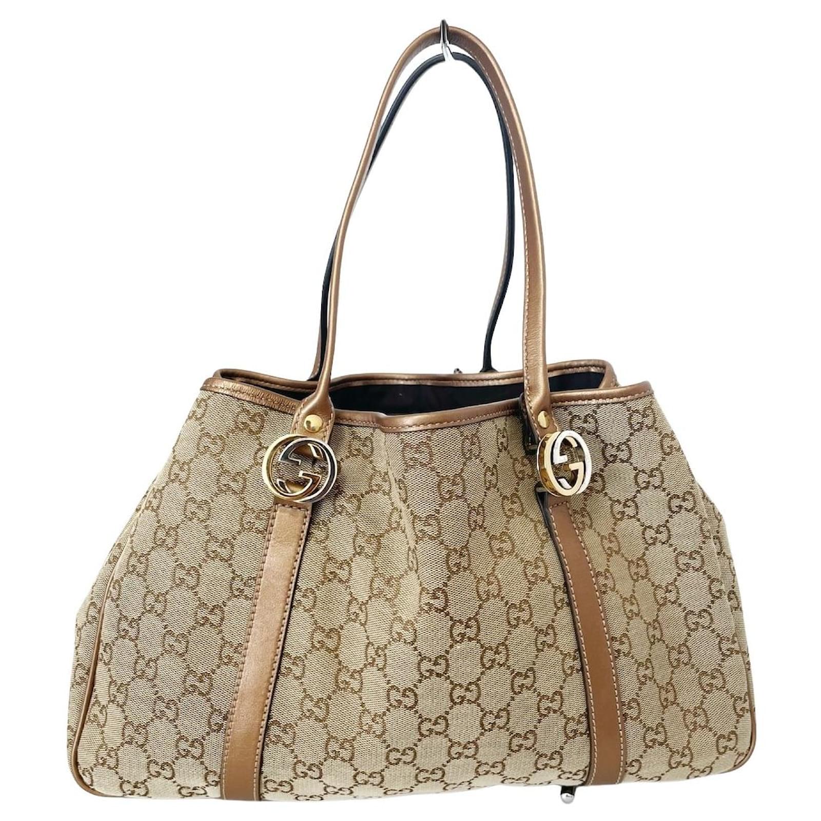 Gucci GG Twins Beige Cloth ref.1212192 - Joli Closet