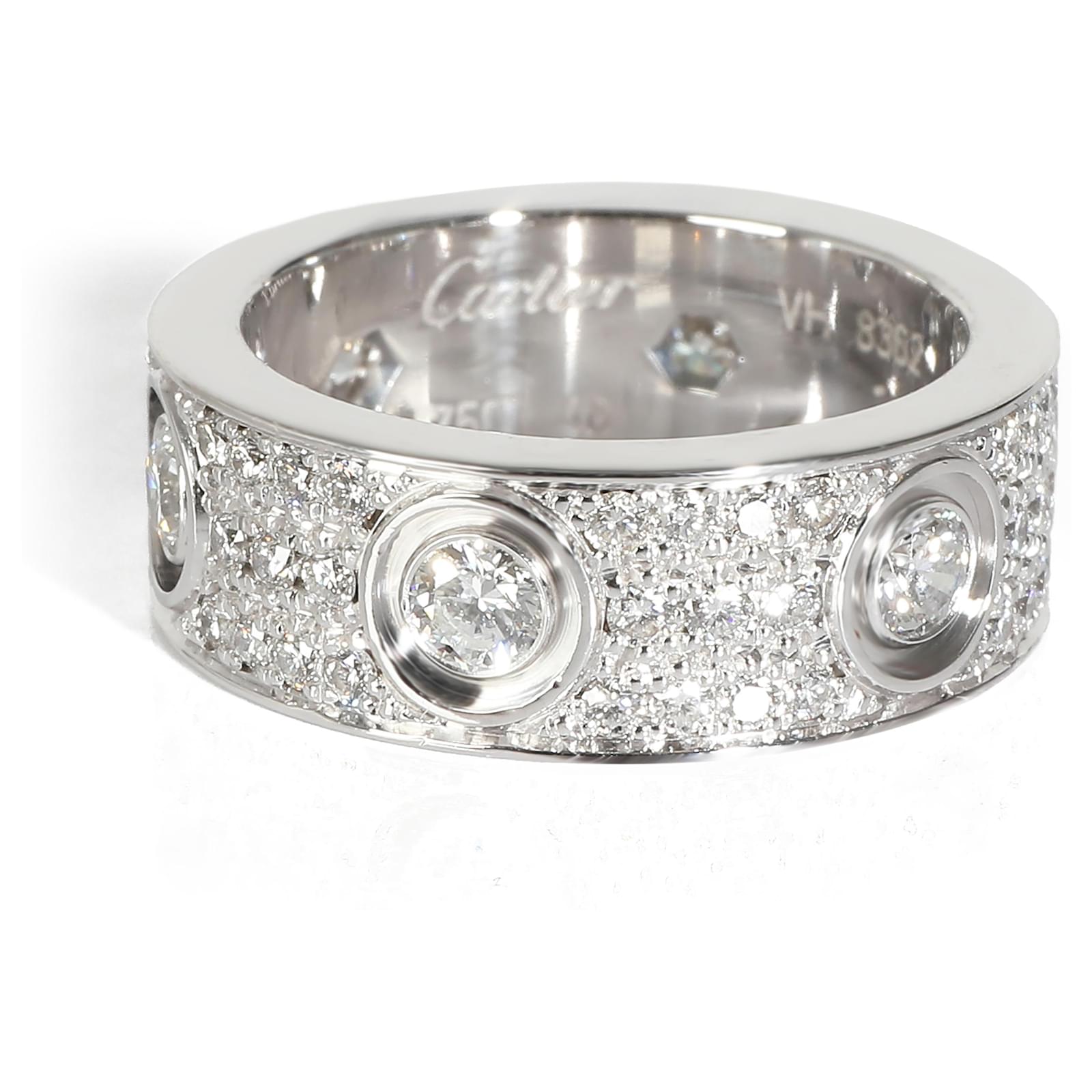 Love ring pave store