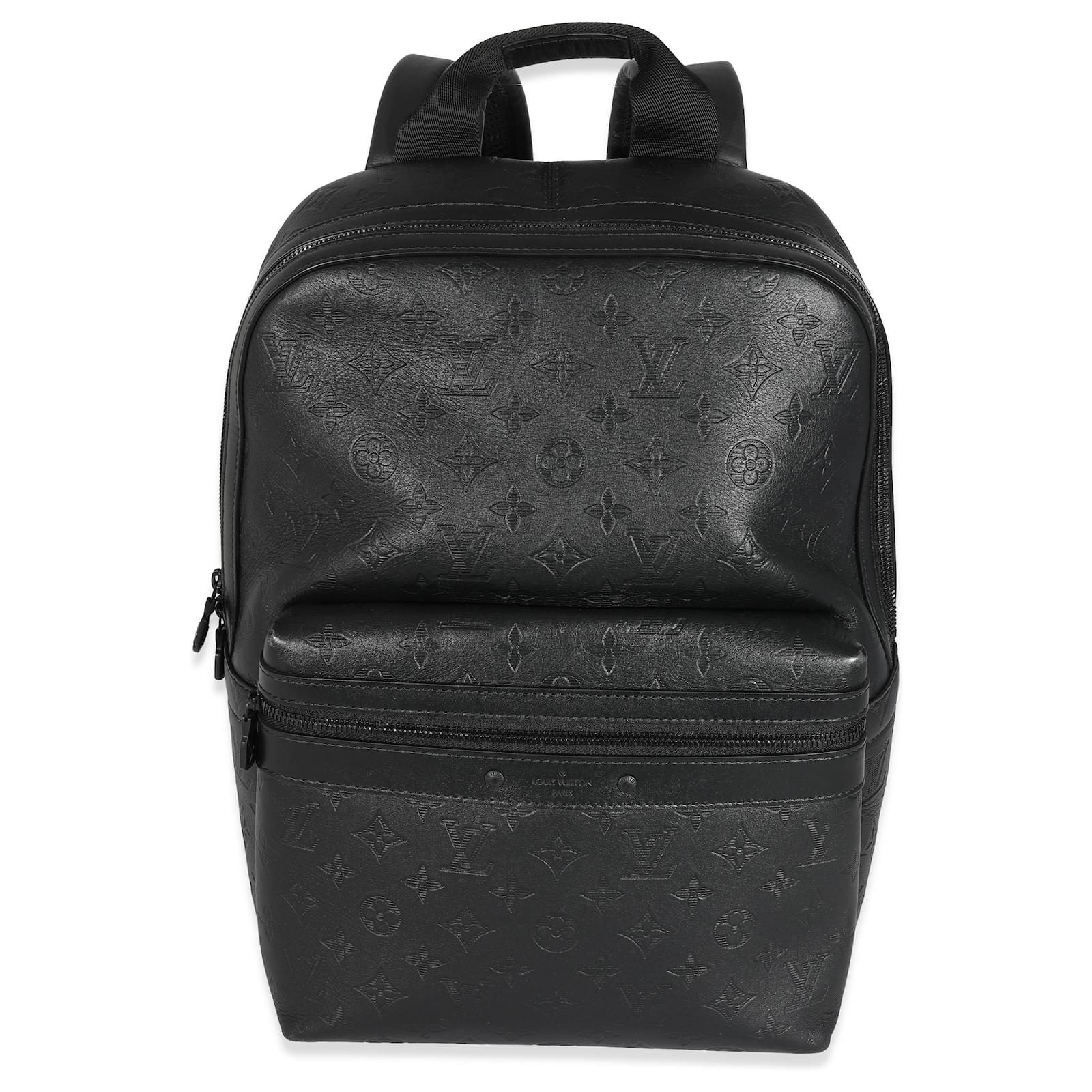Louis Vuitton Monogram Shadow Sprinter Backpack Black Leather ref ...