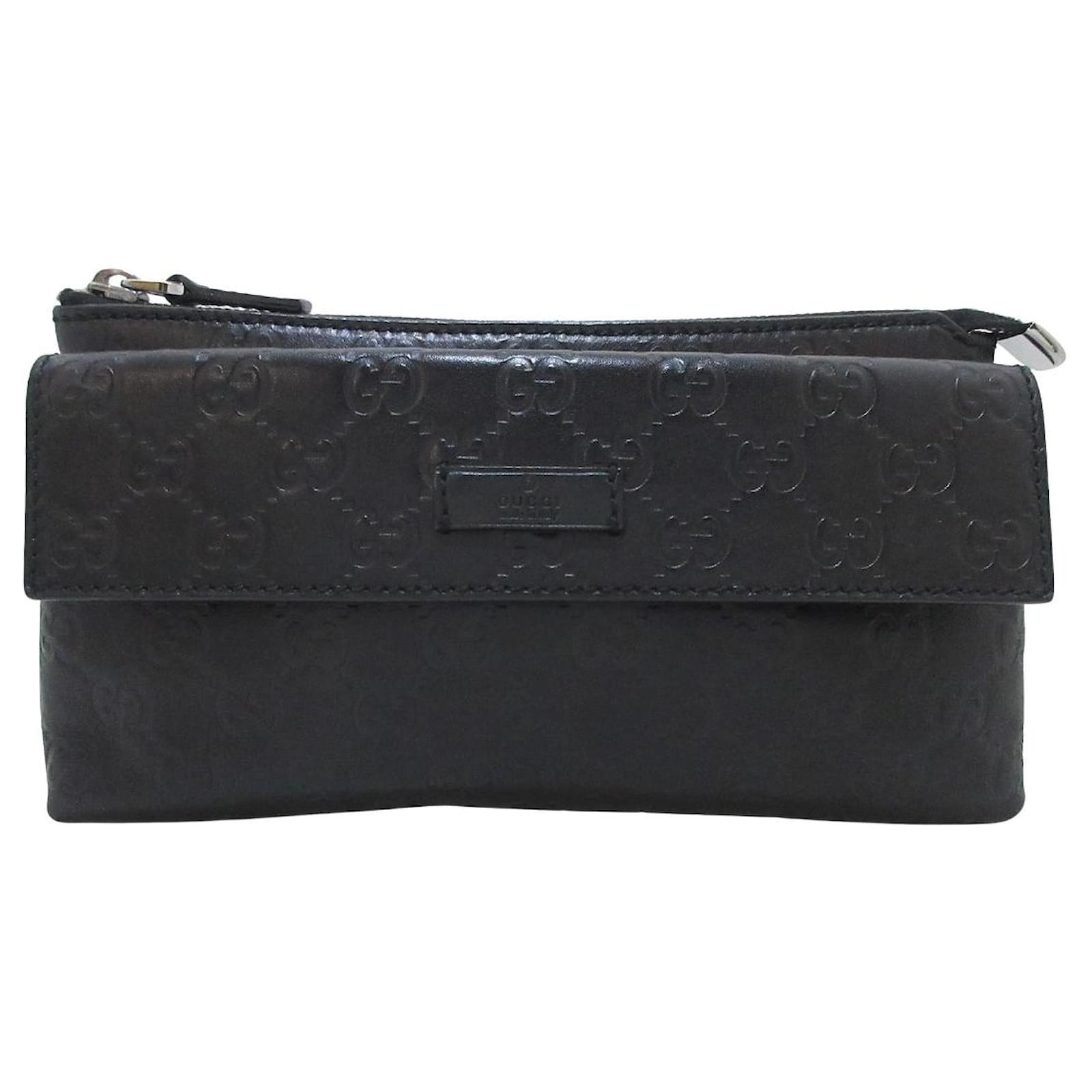 Gucci Shimmer Line Black Leather ref.1221453 - Joli Closet