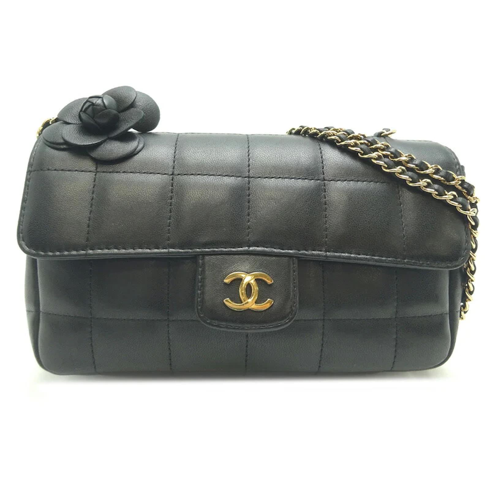 Chanel Extra Mini Square Quilt Flap Bag Leather Crossbody Bag in Very ...