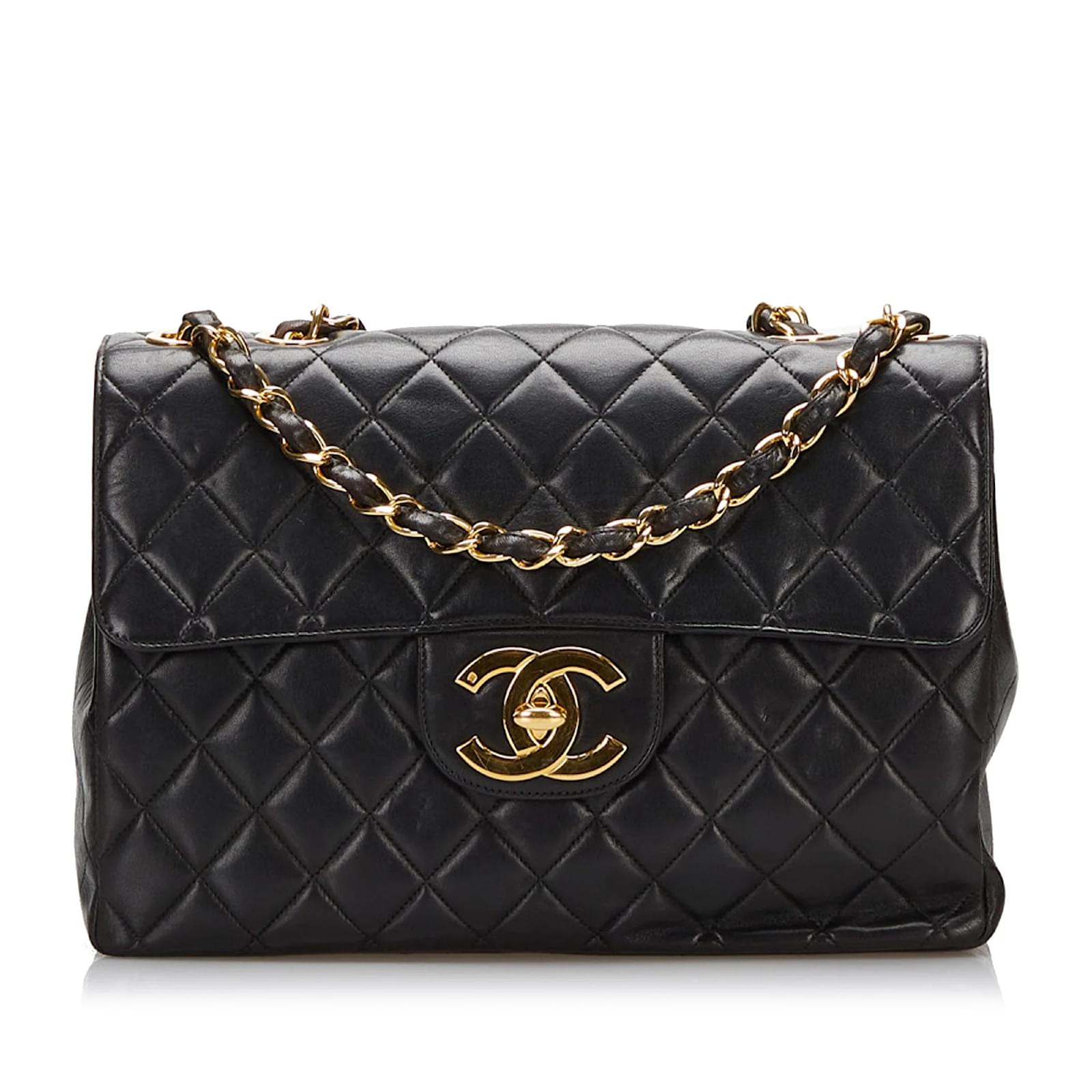 CHANEL Handbags Timeless/classique Black Leather ref.1227328 - Joli Closet