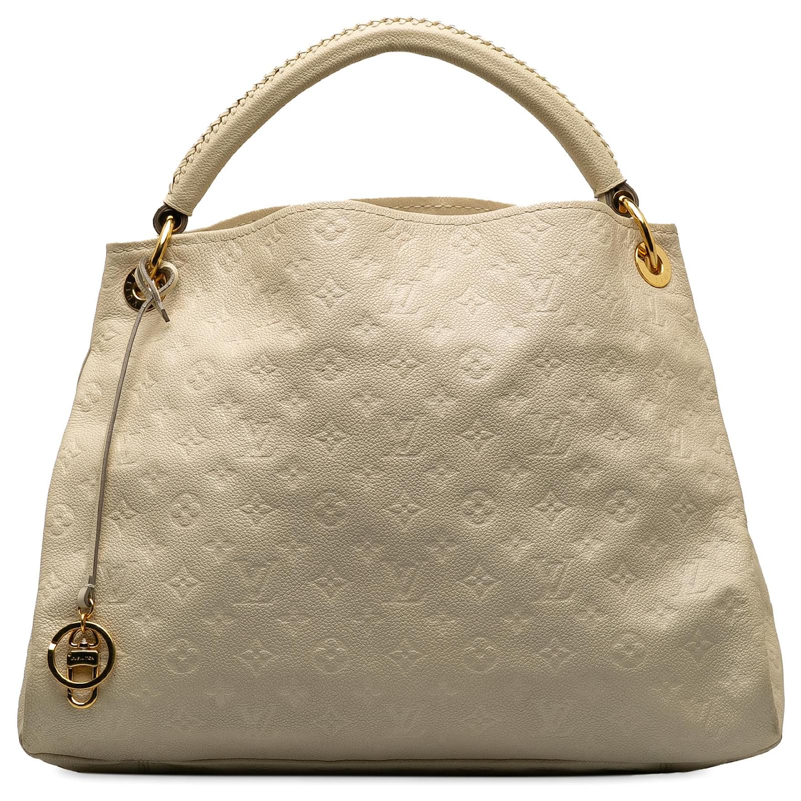 Louis Vuitton White Monogram Empreinte Artsy MM Leather ref.1229405 ...