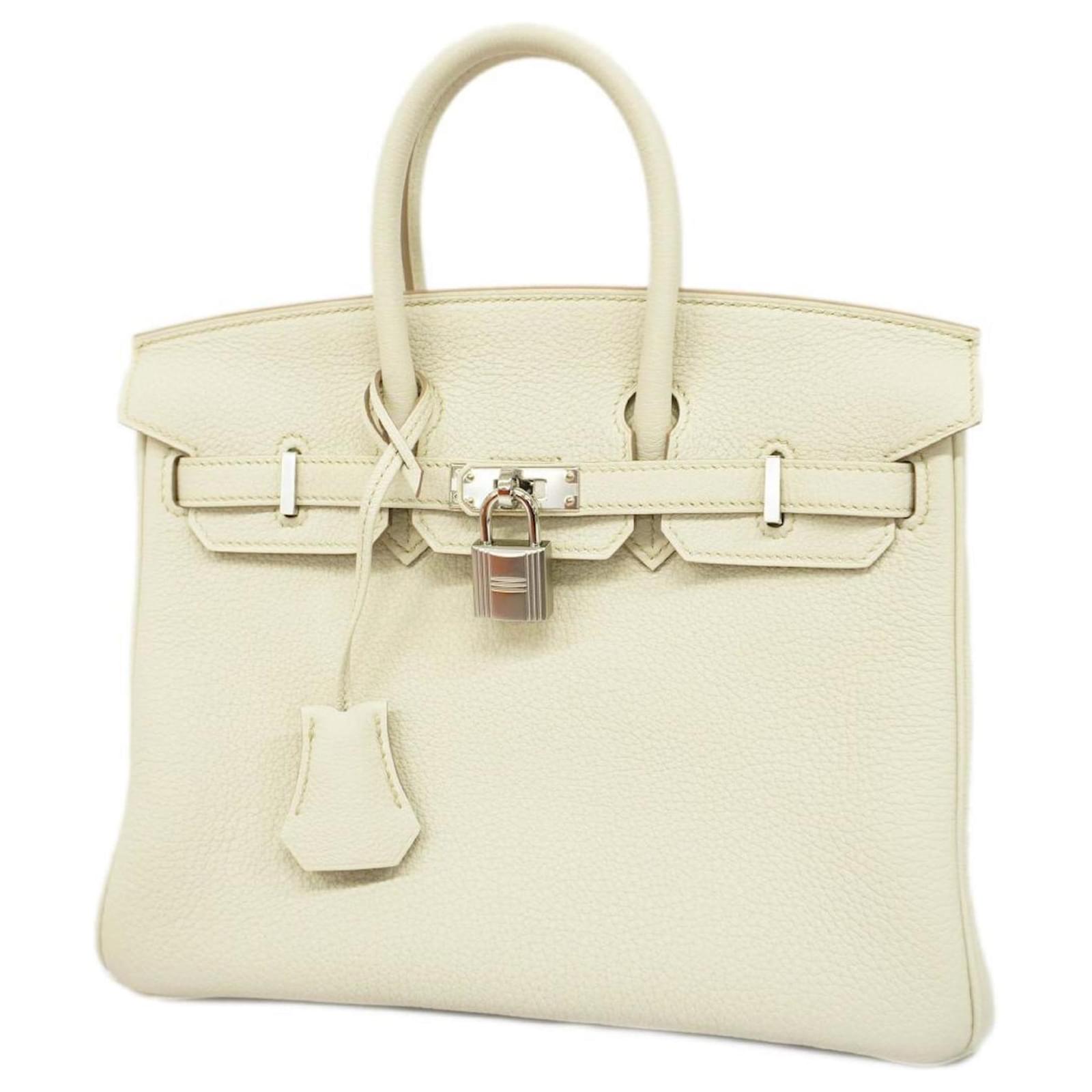 Hermès Birkin 25 White Leather ref.1231429 - Joli Closet