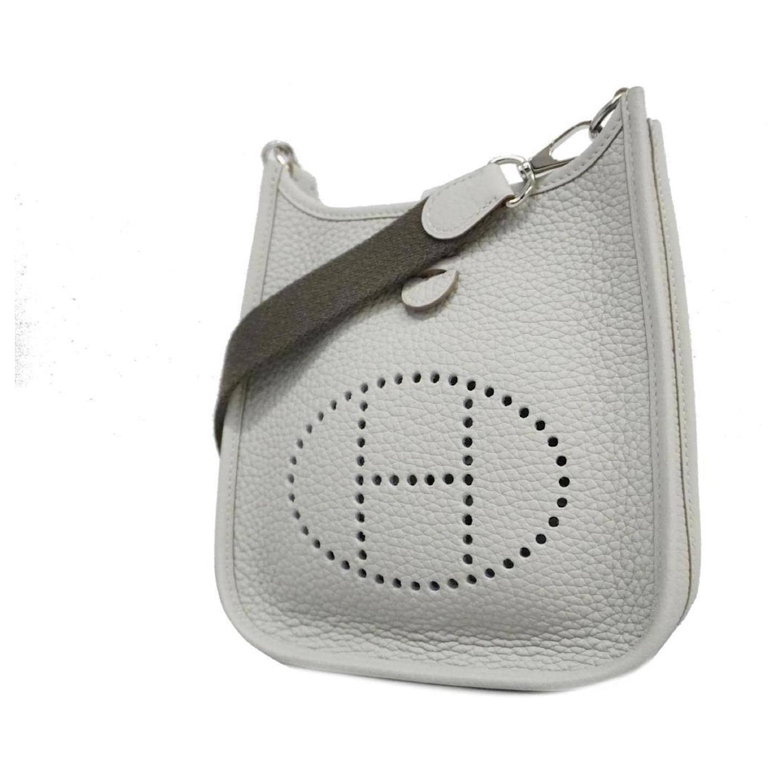 Hermès Evelyn Silvery Leather ref.1231515 - Joli Closet