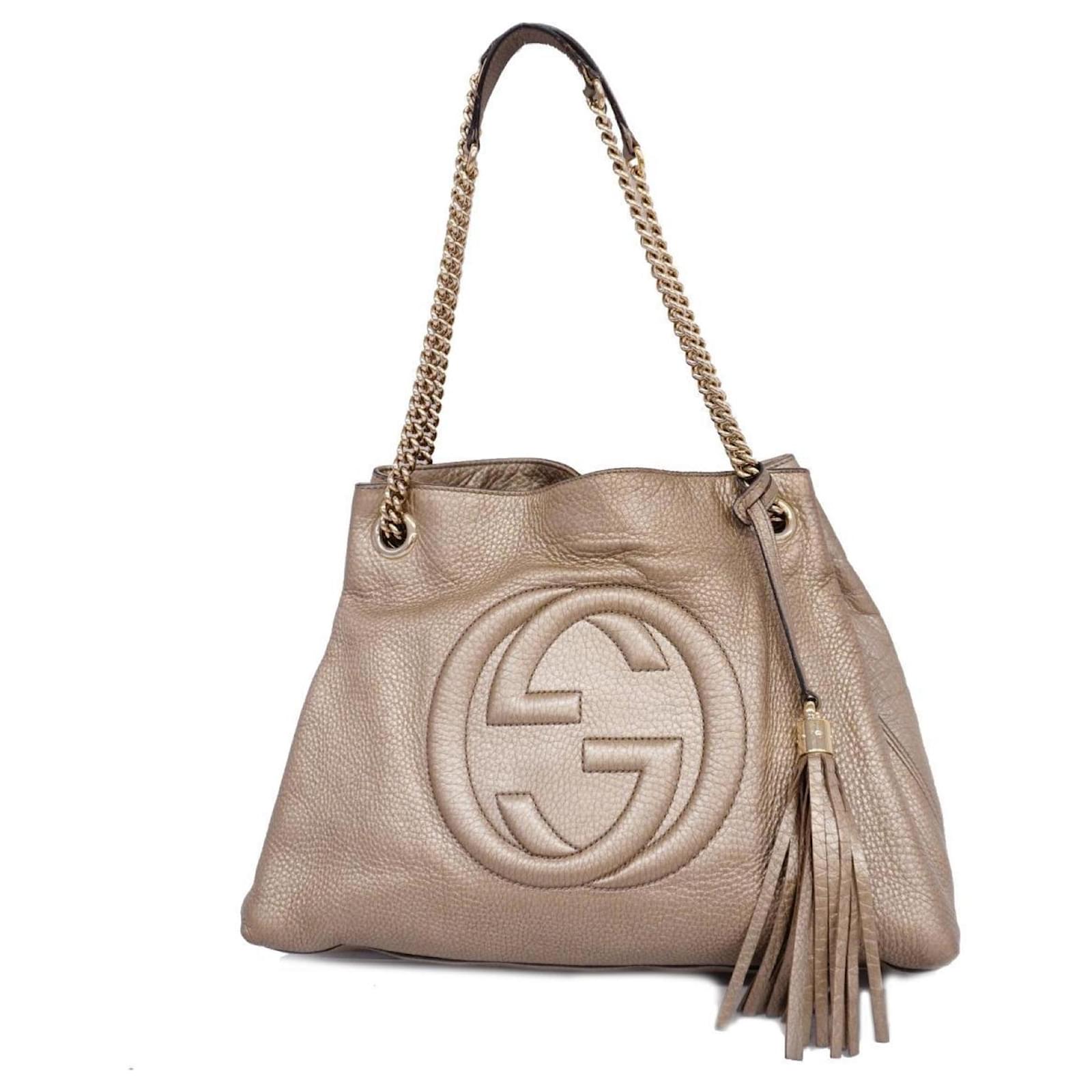 Gucci Soho Beige Leather ref.1232402 - Joli Closet