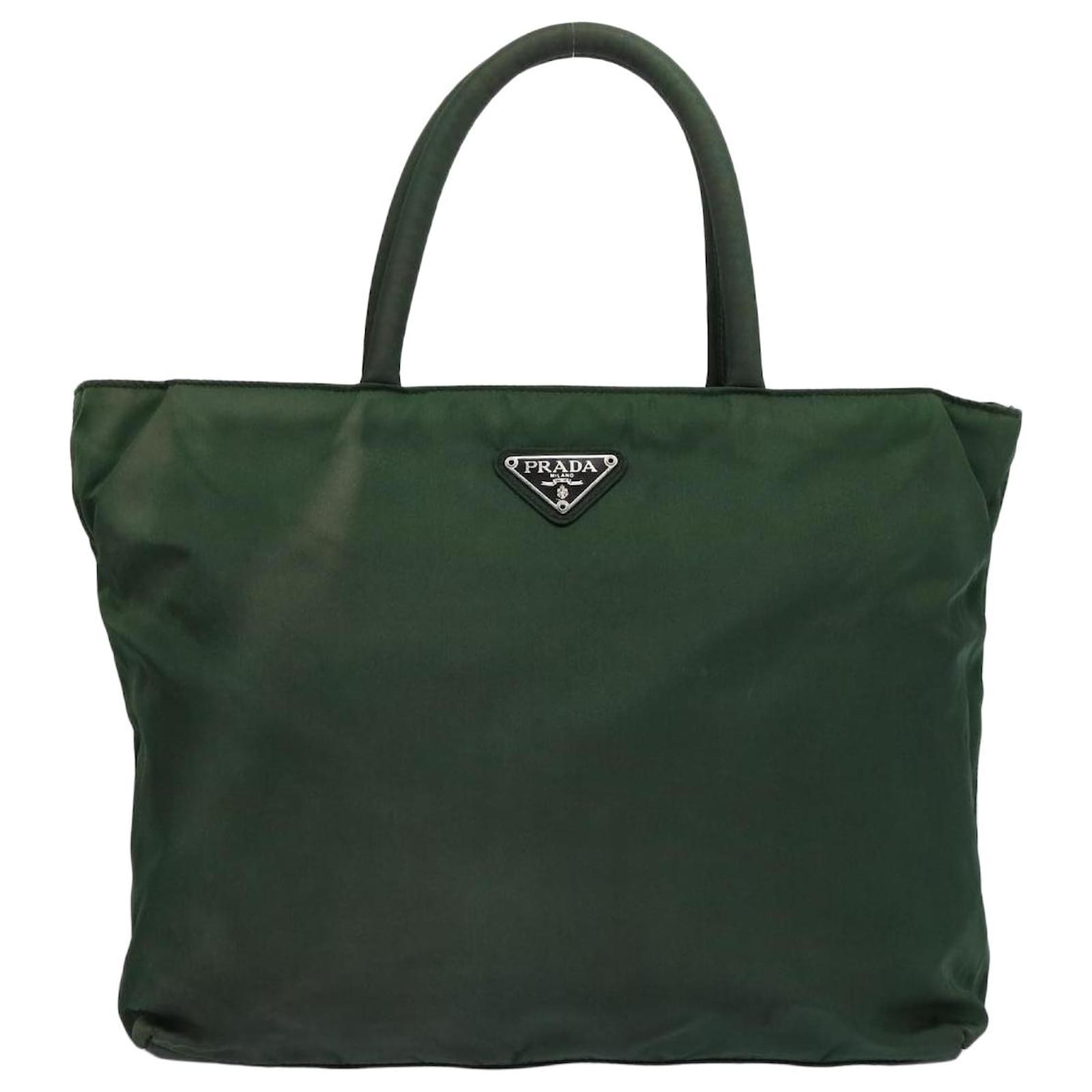 Prada Tessuto Green Synthetic ref.1235358 - Joli Closet