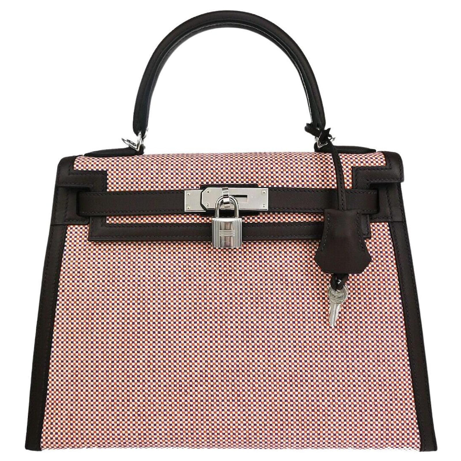 Hermès Kelly 28 Pink Cloth ref.1263580 - Joli Closet