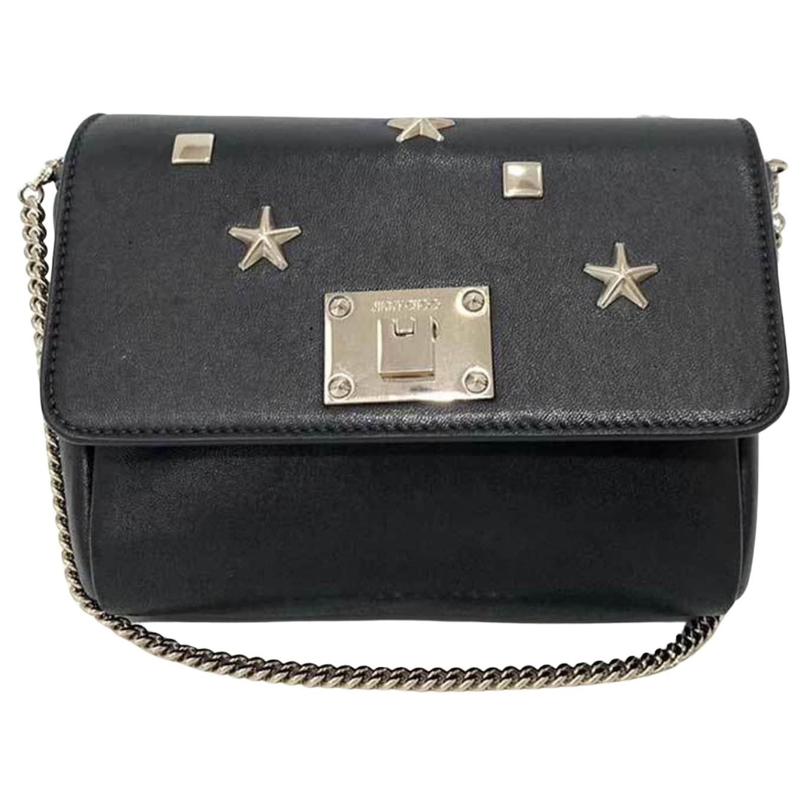 Jimmy Choo star Black Leather ref.1265131 - Joli Closet