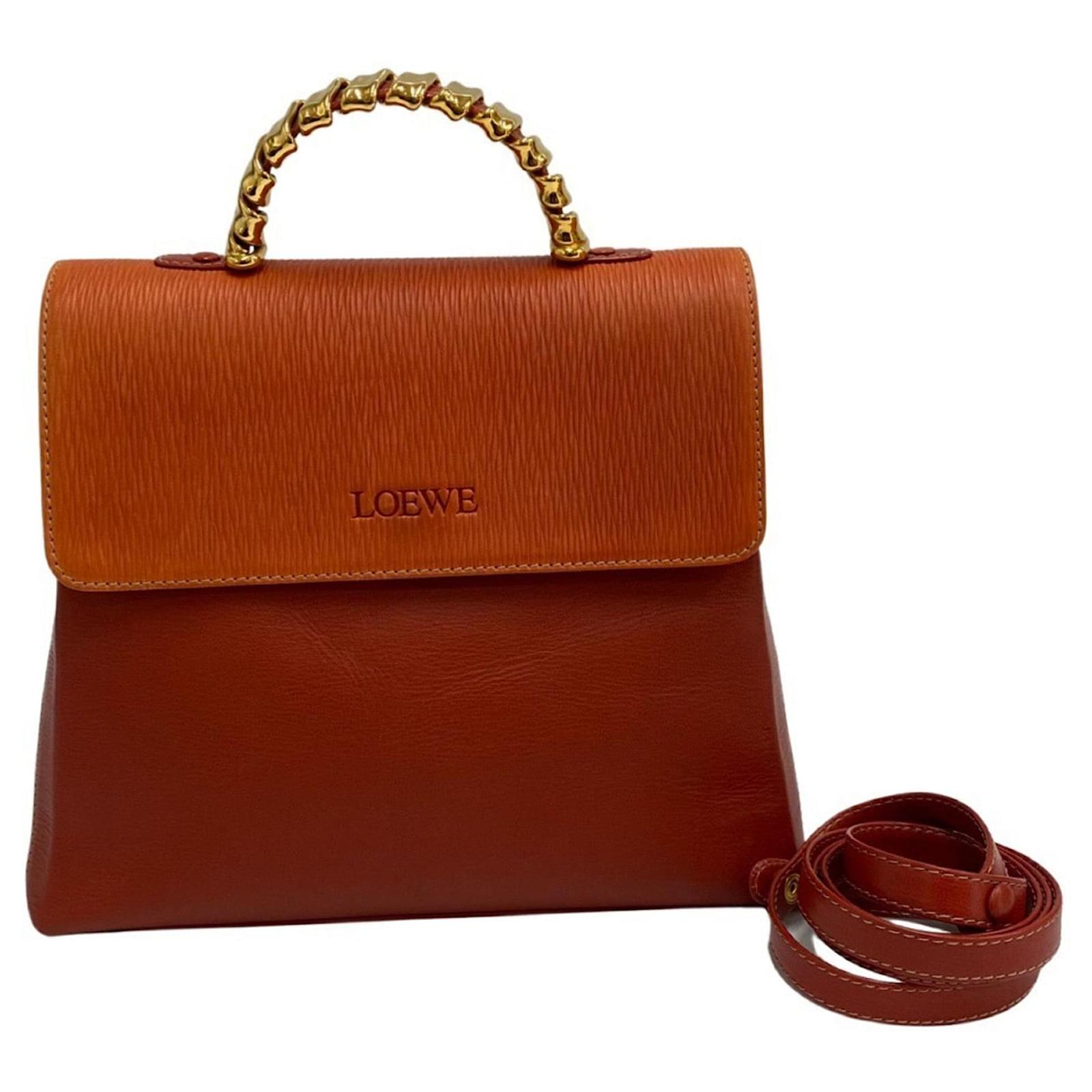 Loewe Orange Leather ref.1266950 - Joli Closet