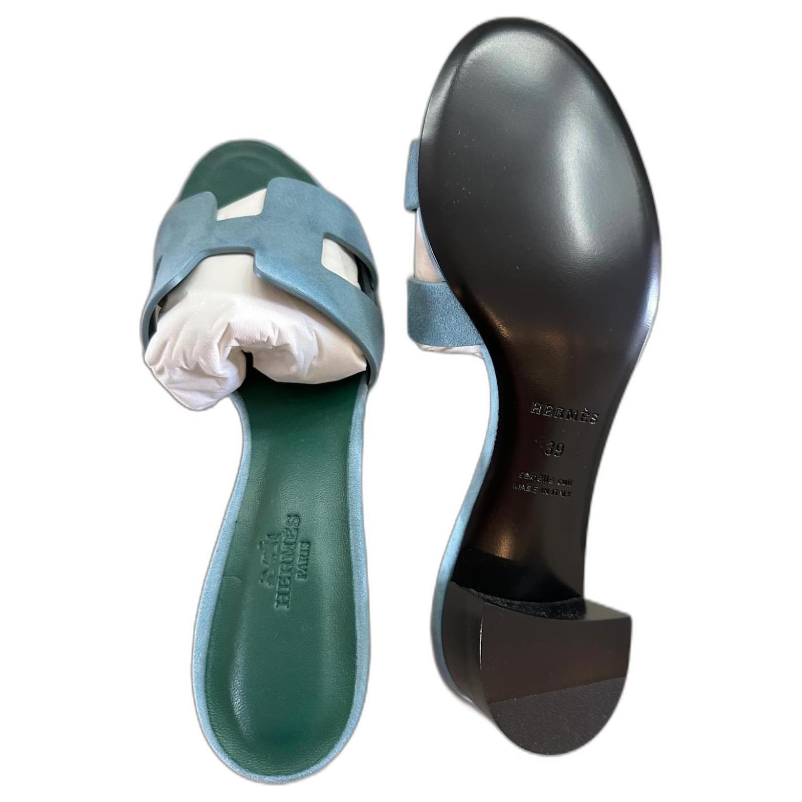 Hermès Sandales à talons Hermes Oasis emblématiques de la Maison en ...
