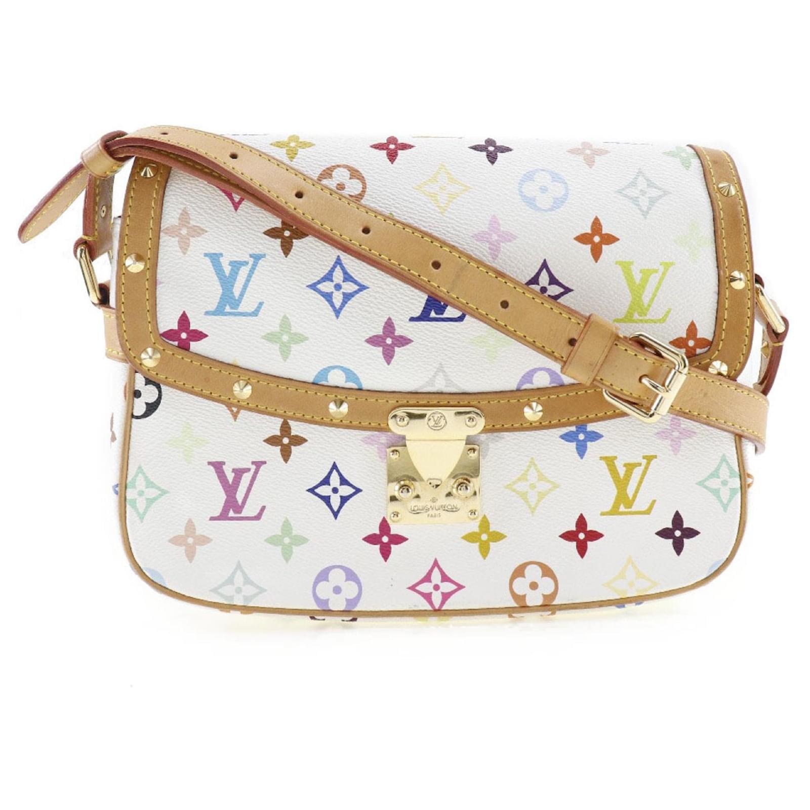 Louis Vuitton Sologne White Cloth ref.1276636 - Joli Closet